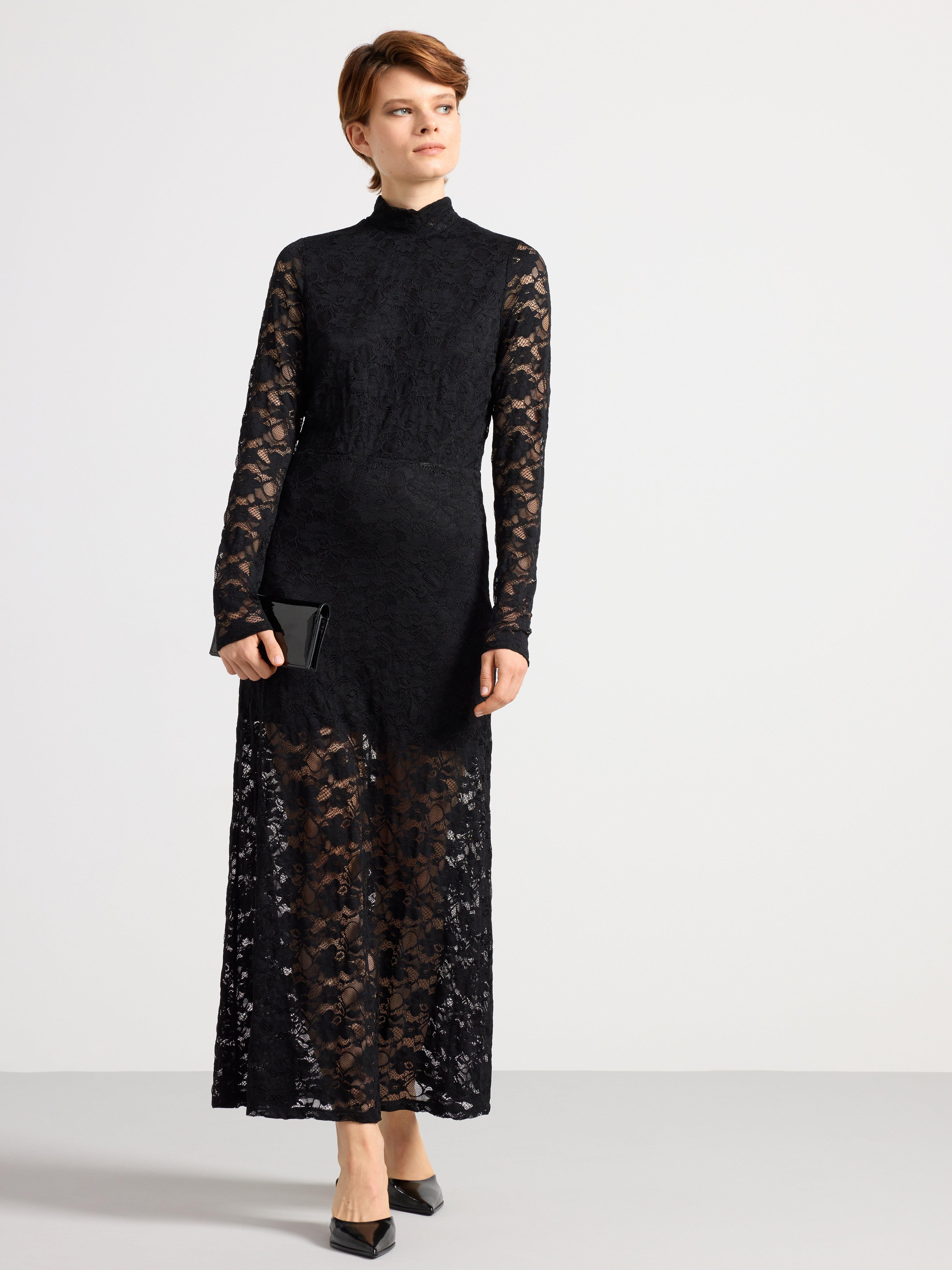 Lace maxi dress | Lindex