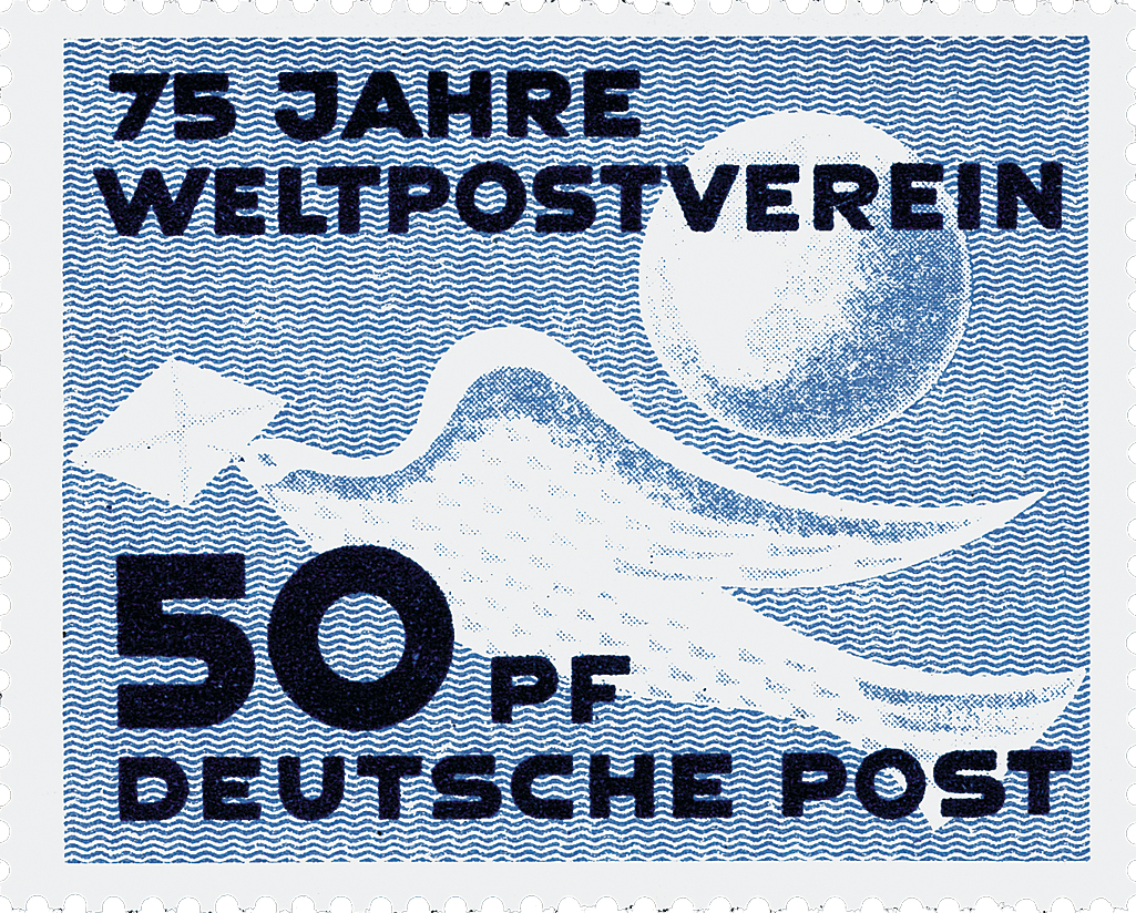 Briefmarke DDR zum 10. Todestag von Ernst Thälmann 1954 - borek.de