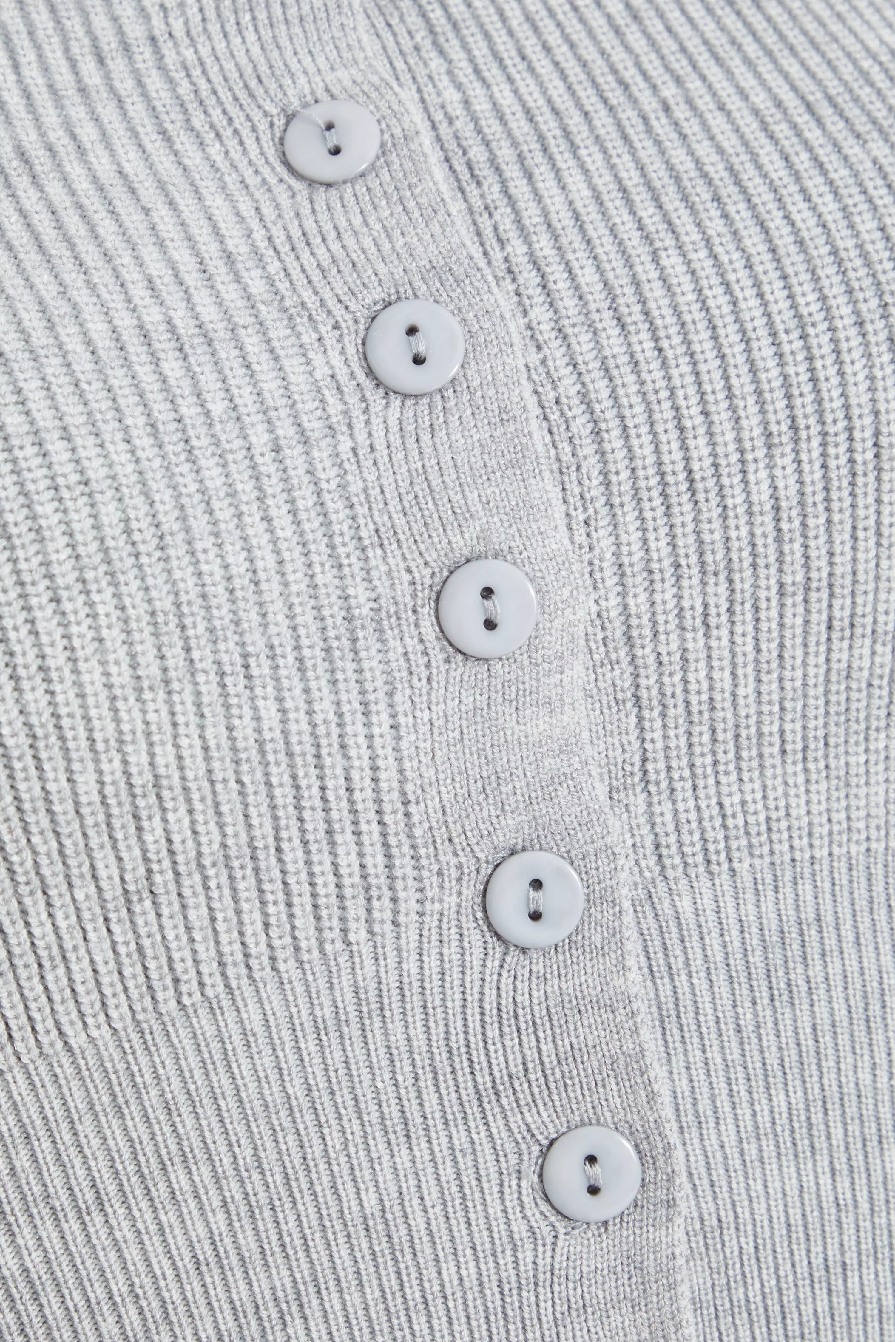 Grey Knitted Cardigan - QUIZ Clothing