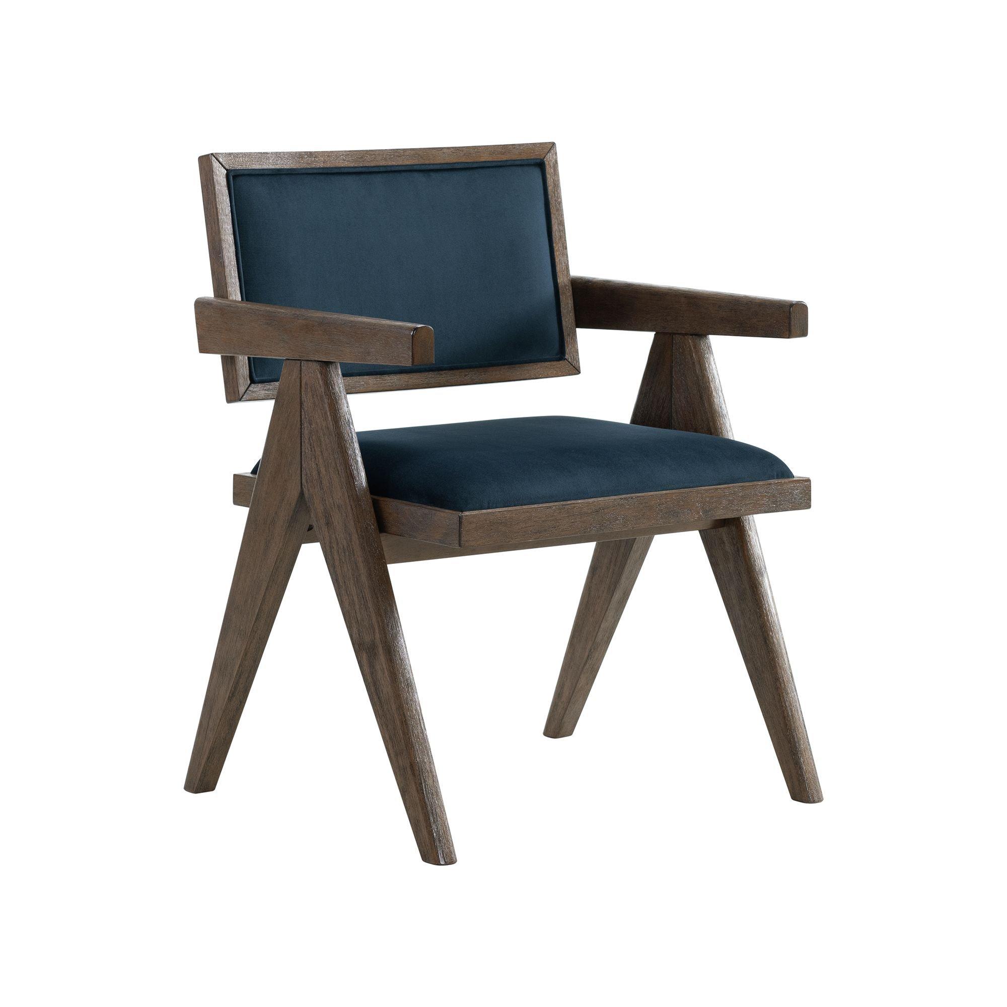 Rent to Own Elements International Luca Wood-Framed Accent Chair ...