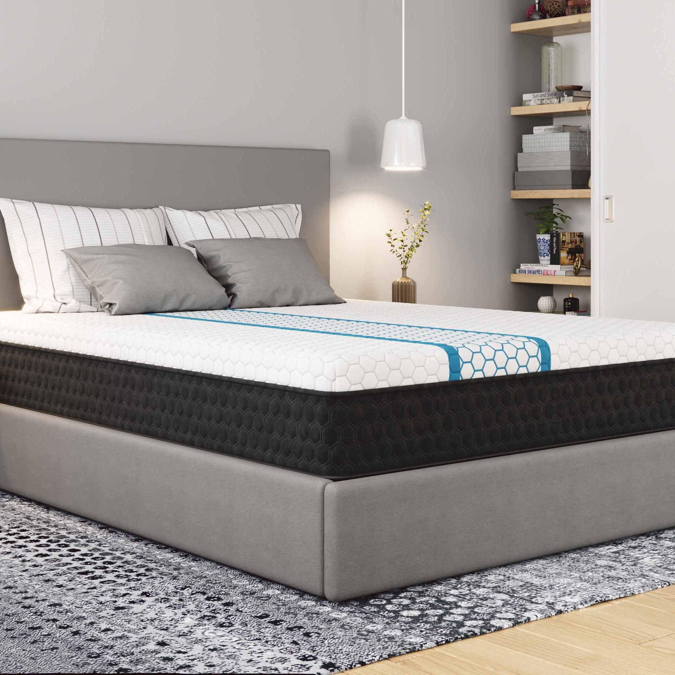 Rent to Own Diamond 11" Queen Firm Copper Hybrid Mattress with 9 ...