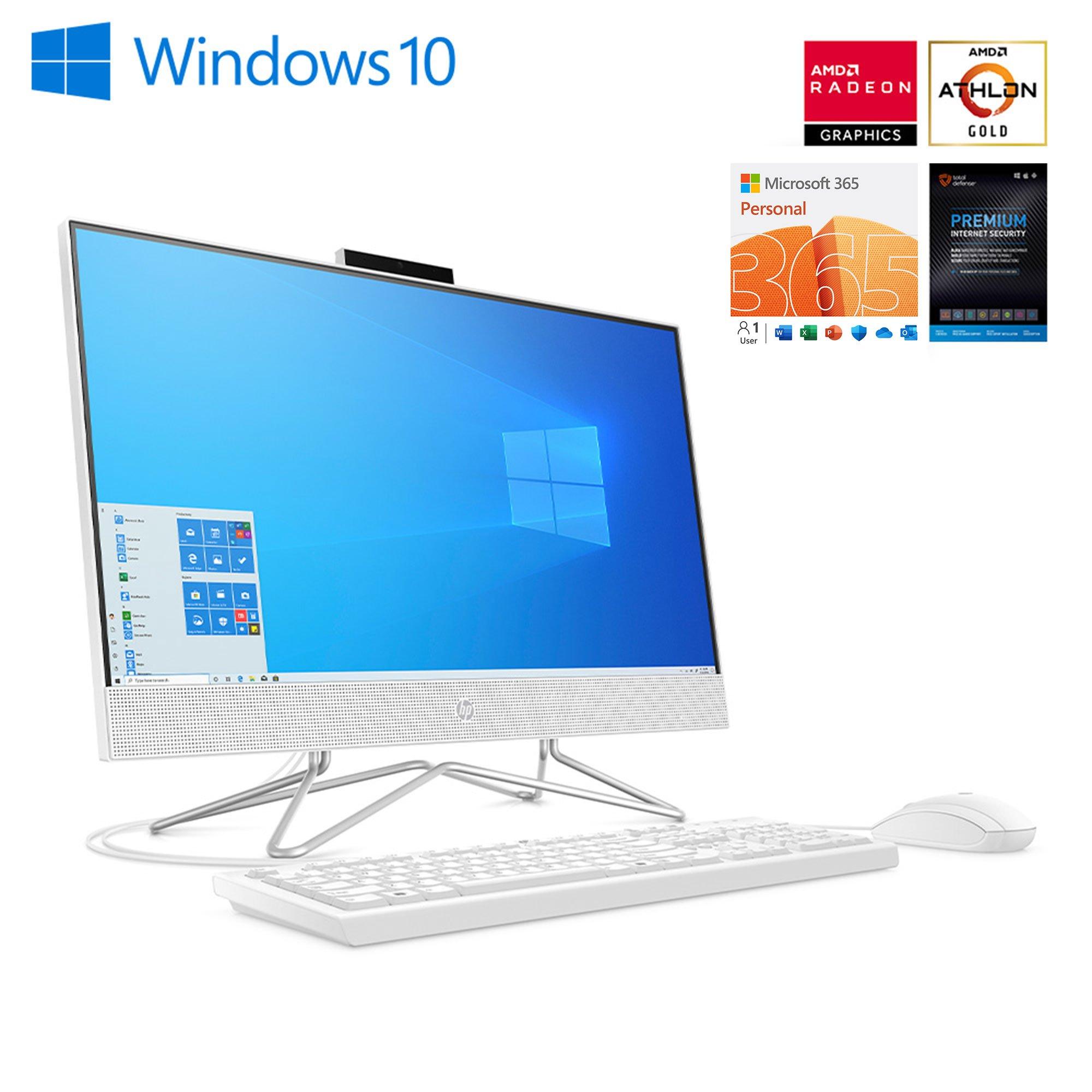Rent to Own HP All-In-One 8GB AMD Athlon Gold w/ Total Defense Internet ...
