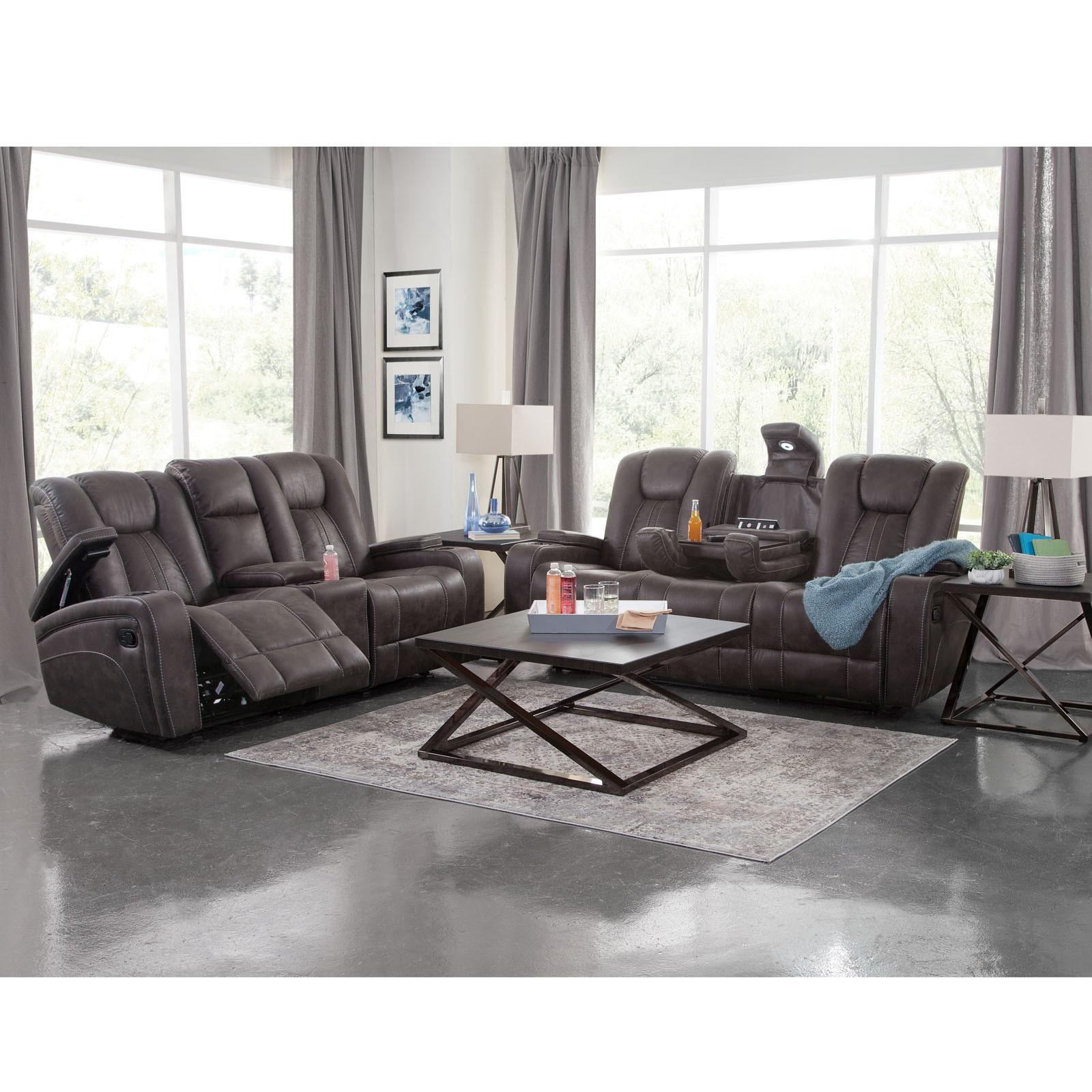 Rent to Own Man Wah Cowboy Reclining Transformer Sofa and Reclining ...
