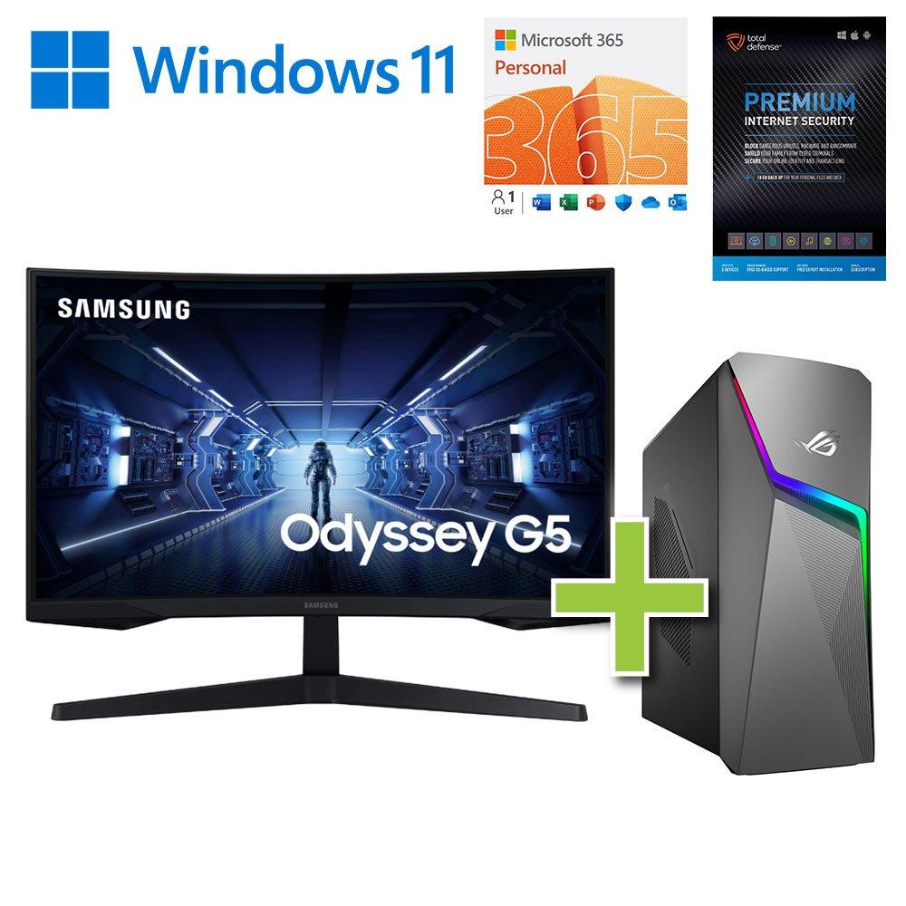 Rent to Own ASUS ASUS Gaming Desktop w/ Total Defense Internet Security ...