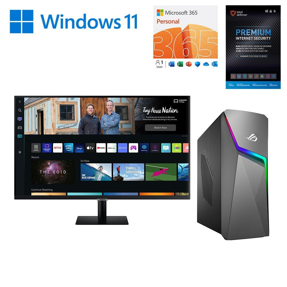 Rent to Own ASUS ASUS Gaming Desktop w/ Total Defense Internet Security ...