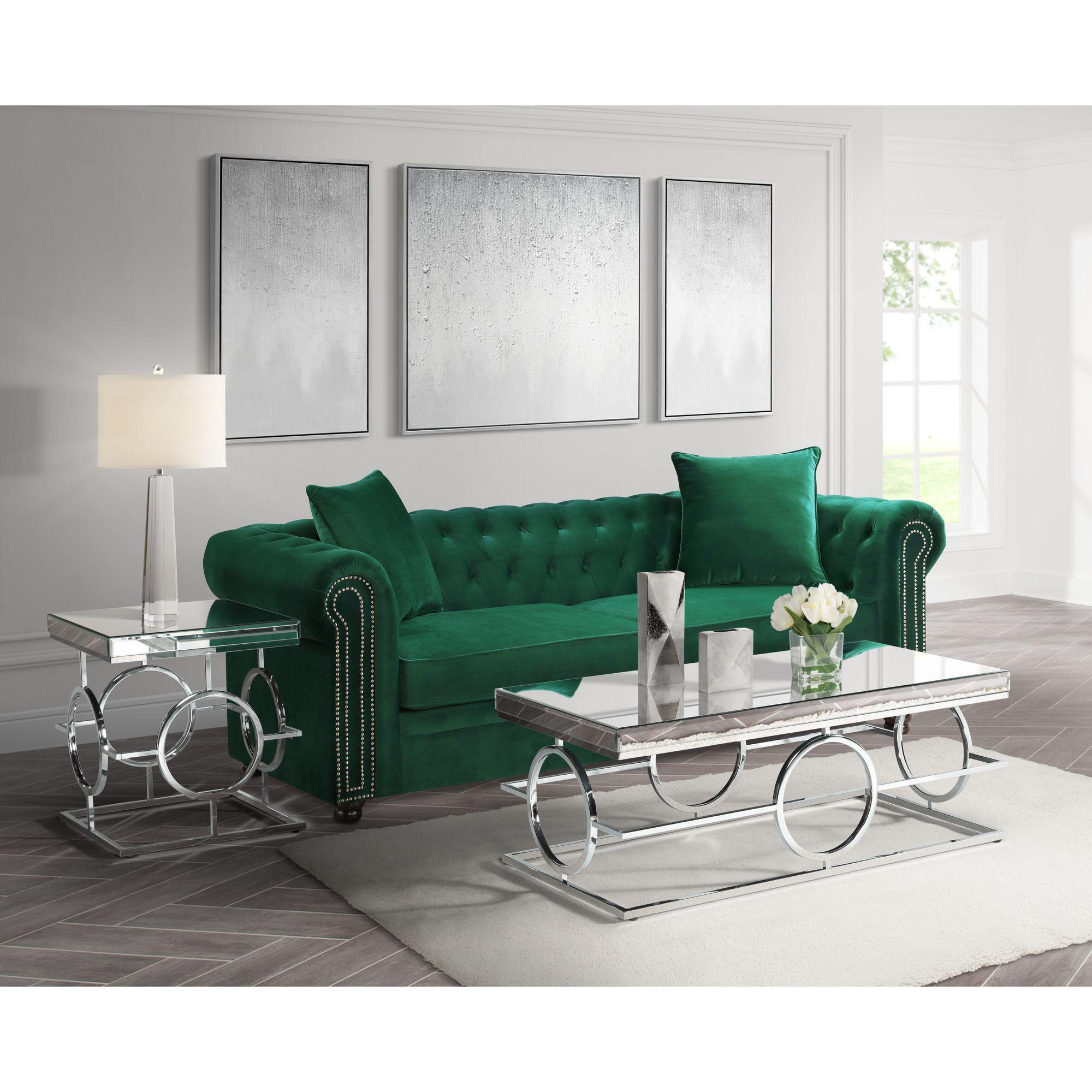 Rent to Own Elements International 3 - Piece Katie Occasional Table Set ...
