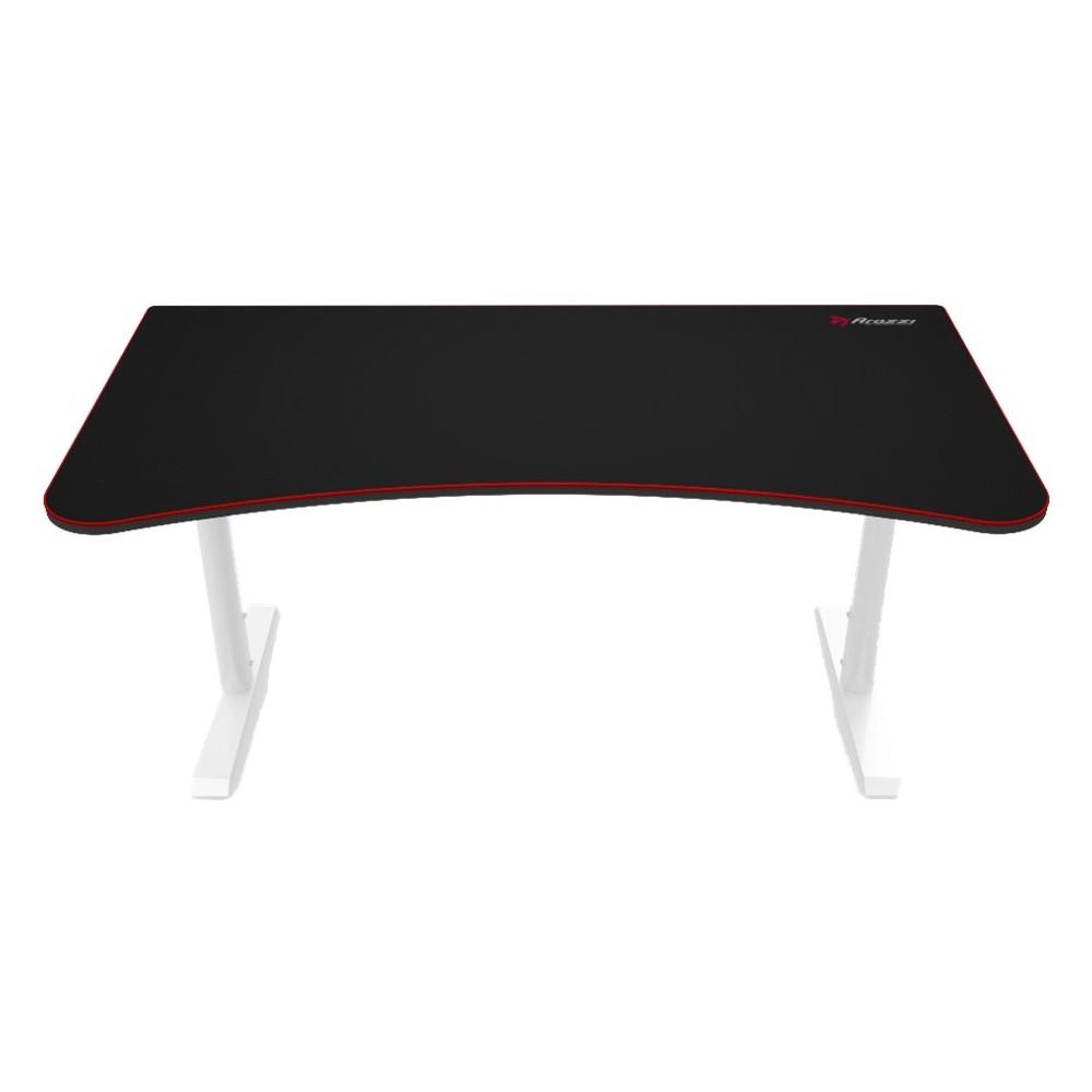 Rent to Own Arozzi Arozzi - Arena Ultrawide Curved Gaming Desk - White ...