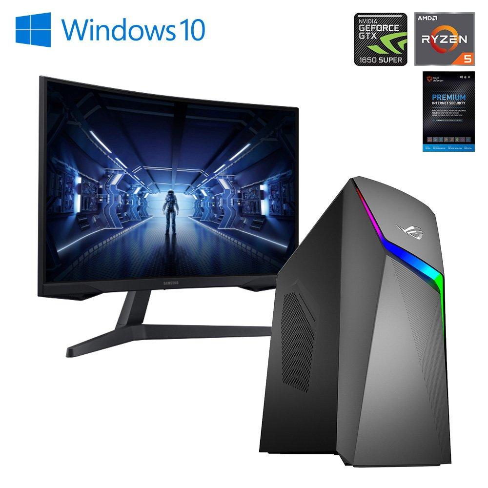 Rent to Own ASUS ASUS Gaming Desktop w/ AMD Ryzen™ 5 CPU, 27" Curved ...