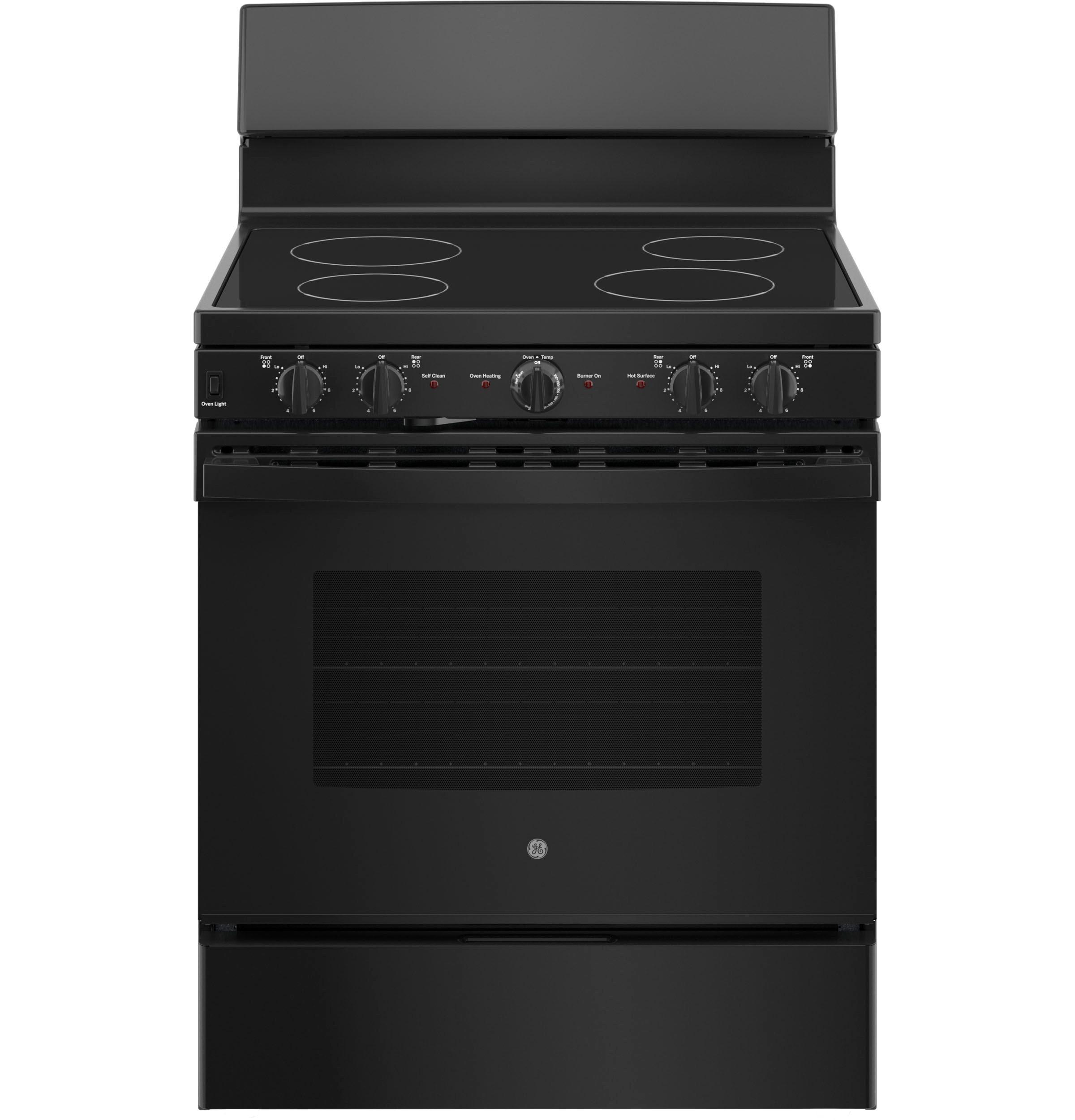 Rent to Own GE Appliances 30" Electric Range with Front Controls at ...