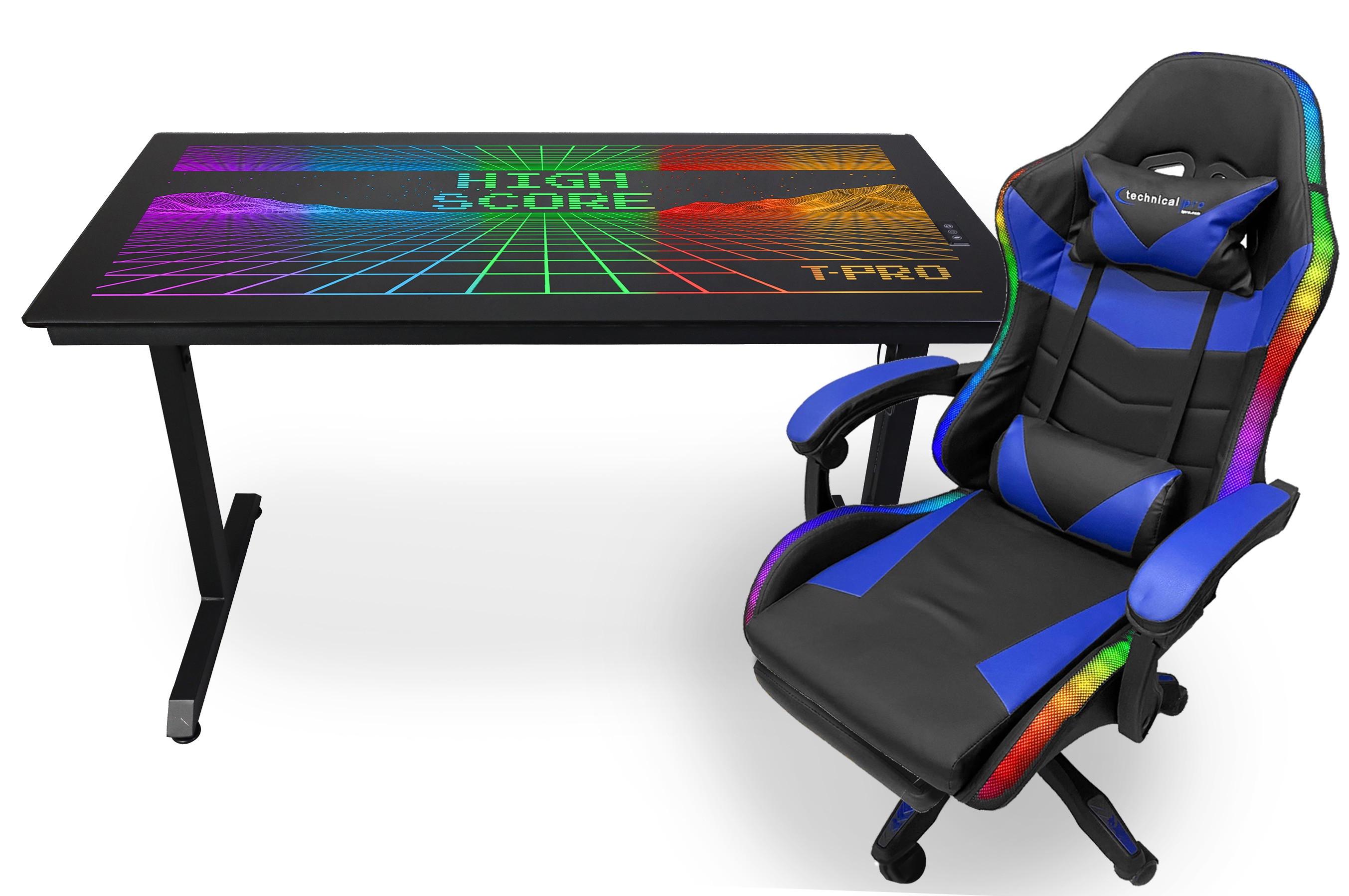 Rent to Own Technical Pro Xgame2uChair and Gaming Desk at Aaron's today!