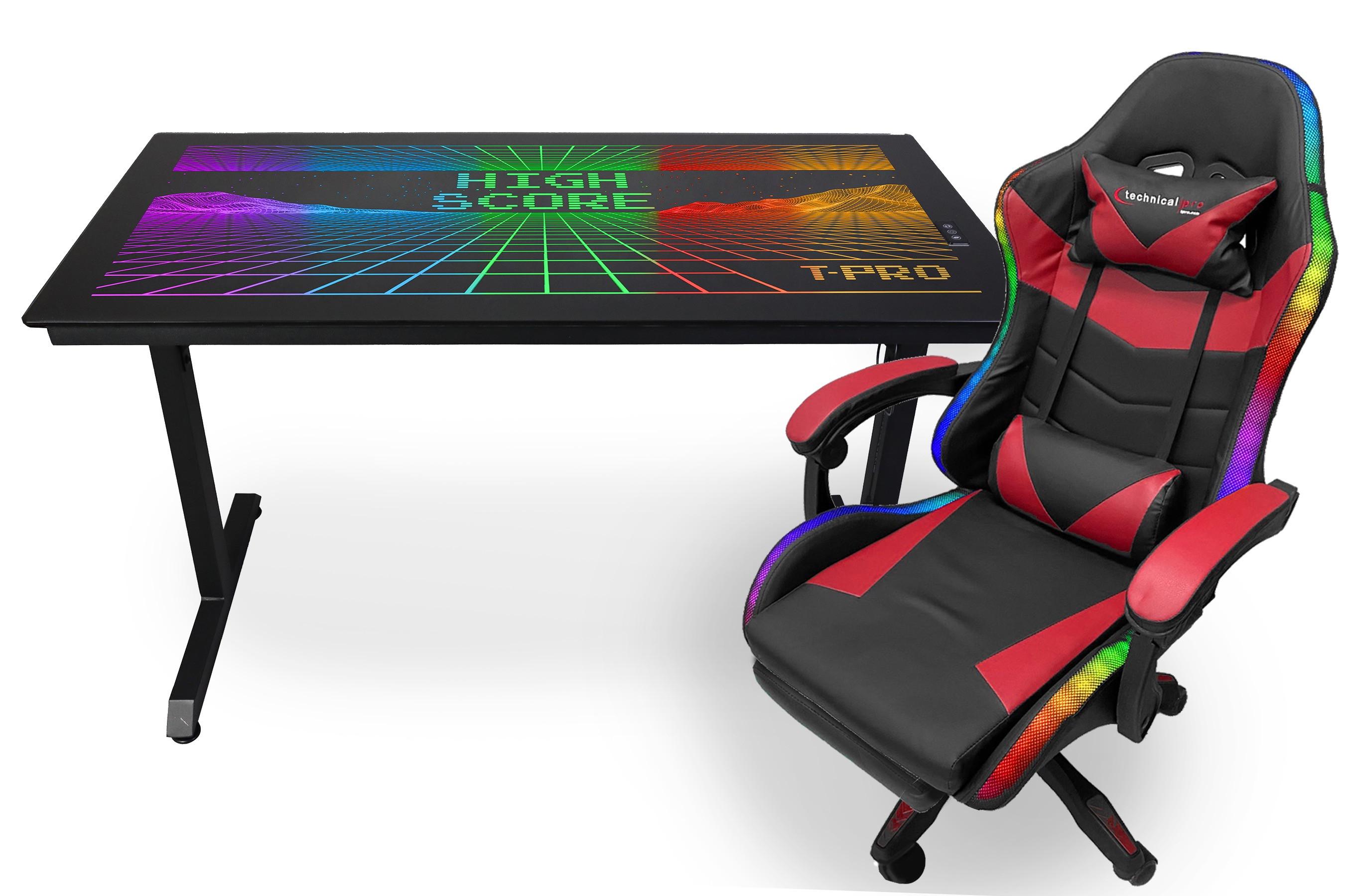 Rent to Own Technical Pro Xgame2RChair and Gaming Desk at Aaron's today!