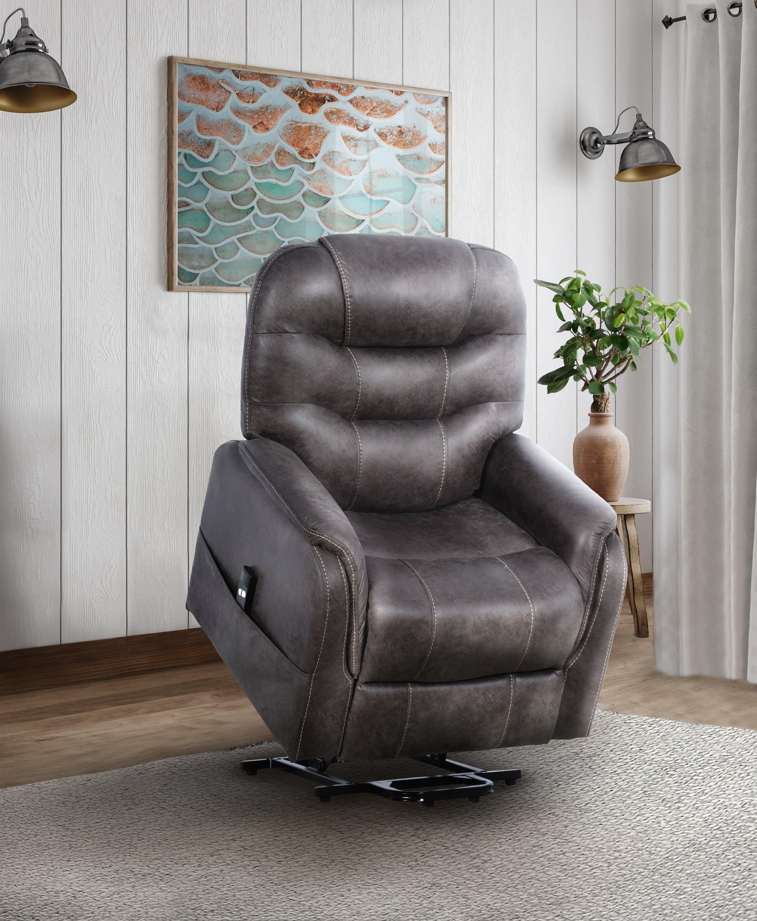 Rent to Own Mazin Edward Lift Chair - Grey at Aaron's today!