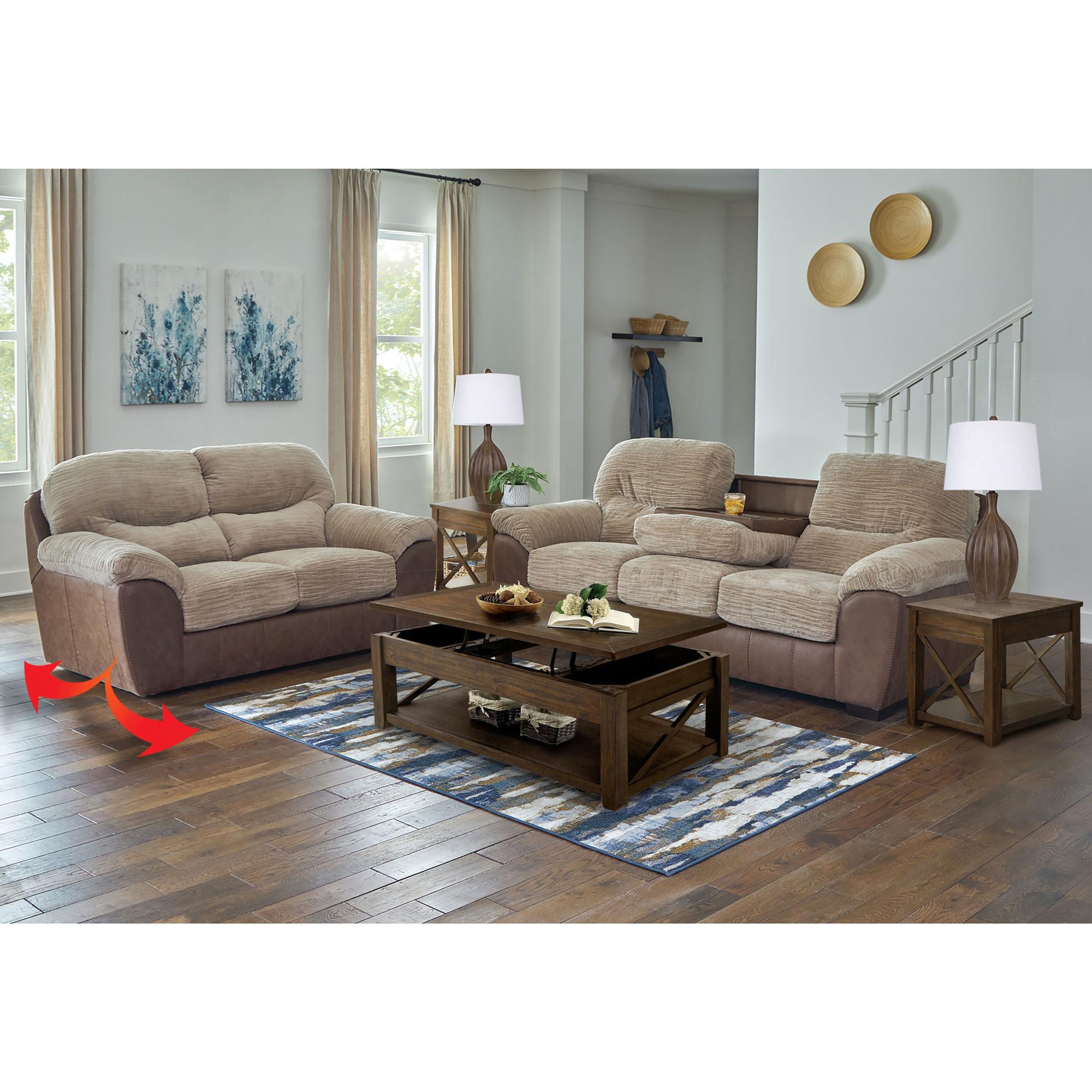 Rent to Own Jackson Mayfield 8 - Piece Living Room with Lenka Tables at ...