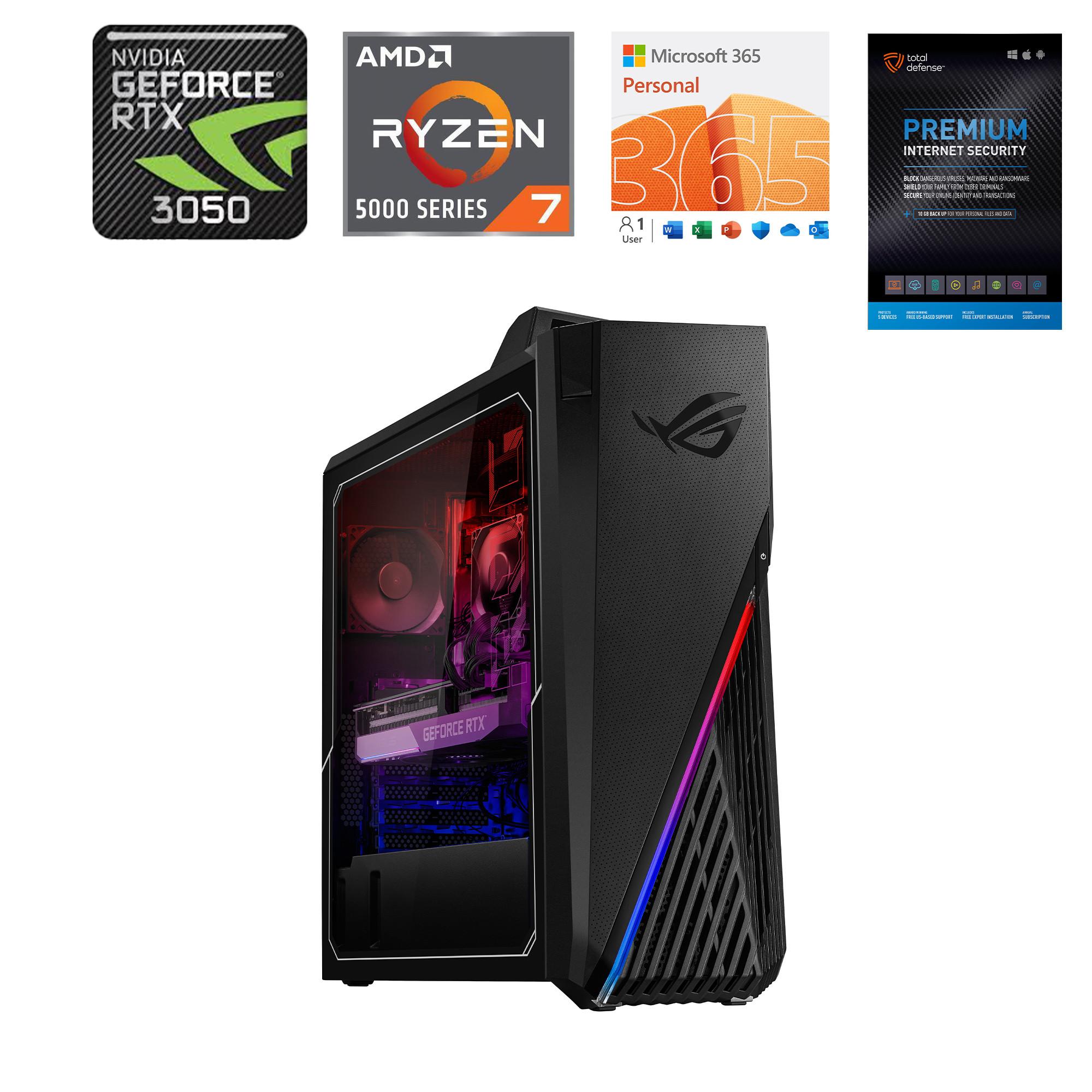 Rent to Own ASUS ASUS ROG Gaming Desktop w/ Total Defense & Office 365 ...