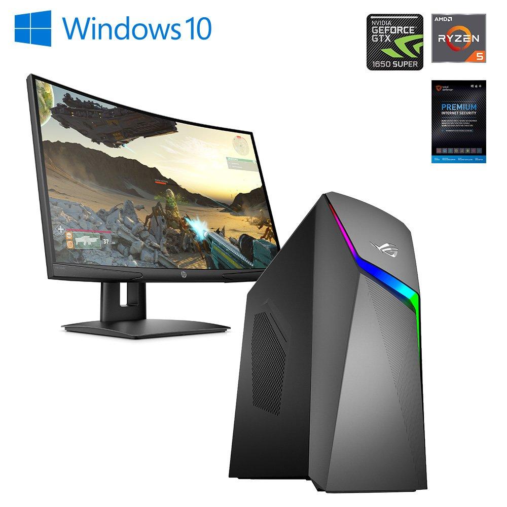 Rent to Own ASUS ROG Gaming Desktop AMD Ryzen 5 & 24" Gaming Monitor w ...