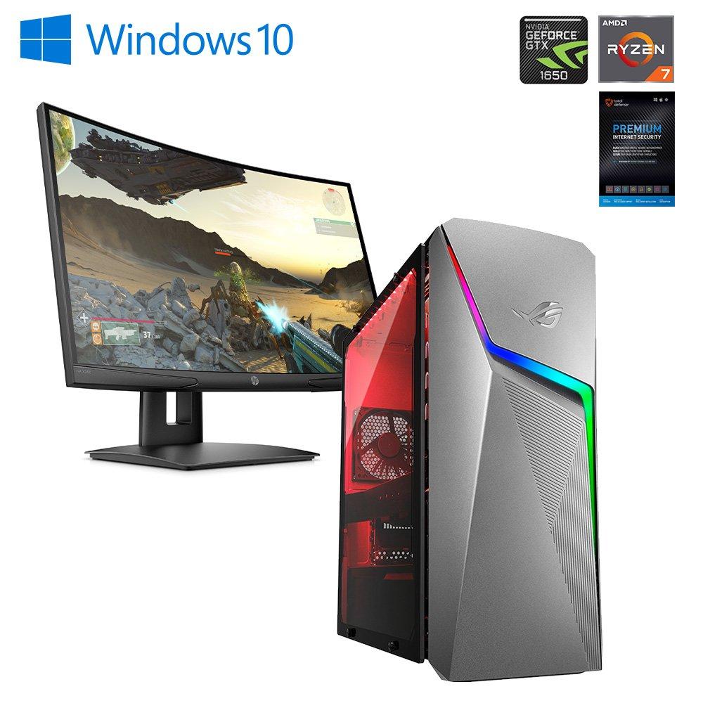 Rent to Own ASUS 24" FHD Gaming Monitor & ROG Gaming Desktop AMD Ryzen ...