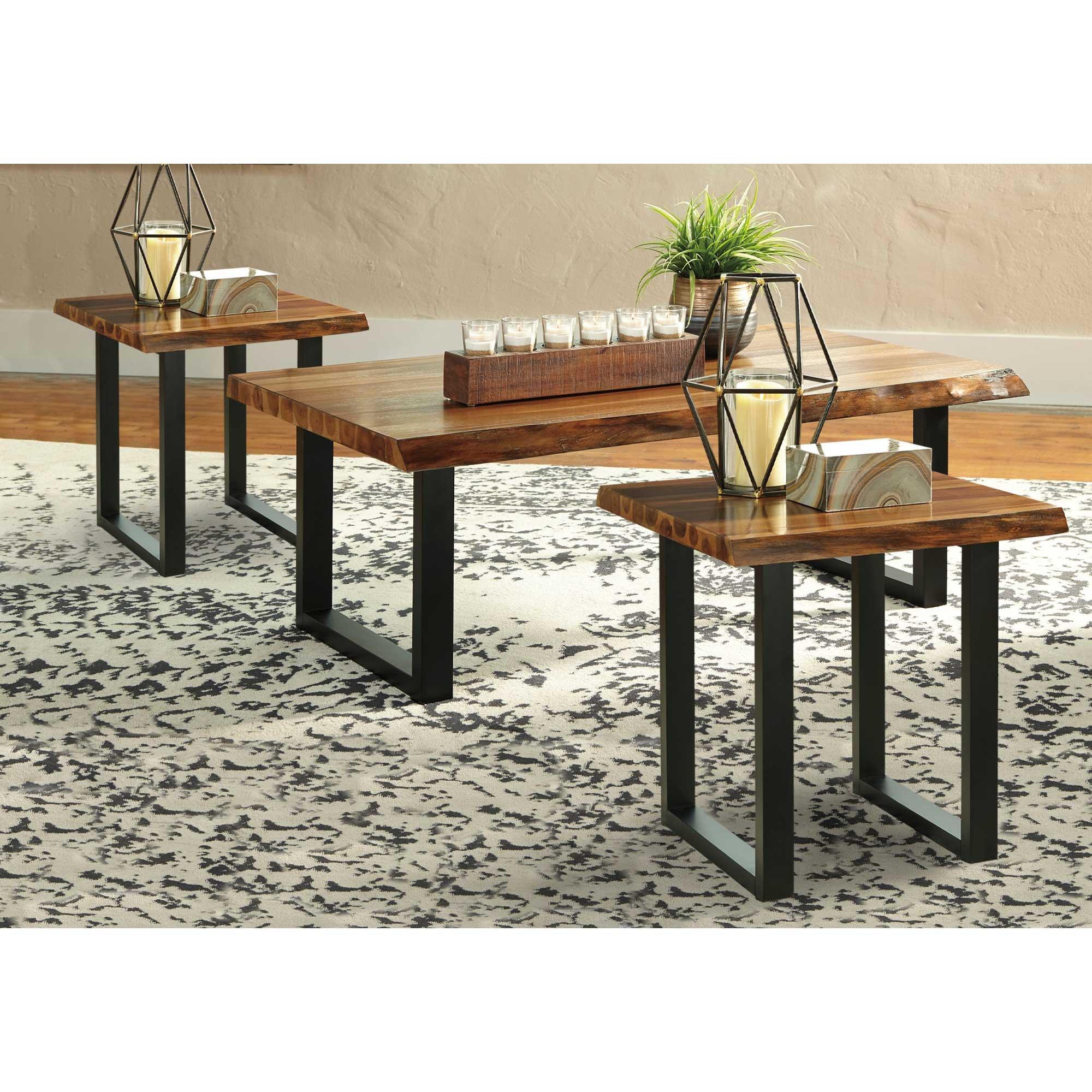 Rent to Own Ashley 3-Piece Brosward Coffee & End Table Set at Aaron's ...