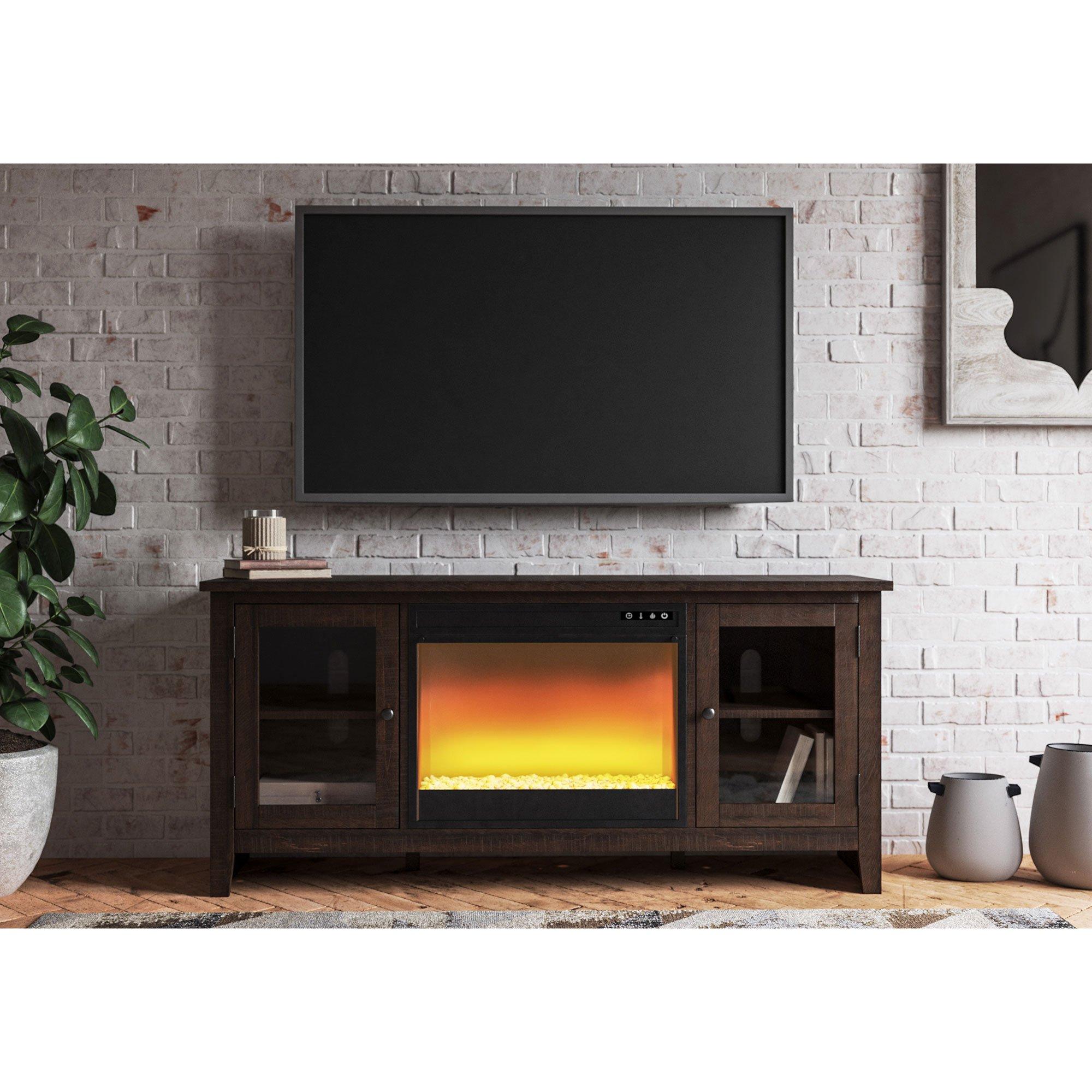 Aarons Fireplace Tv Stand