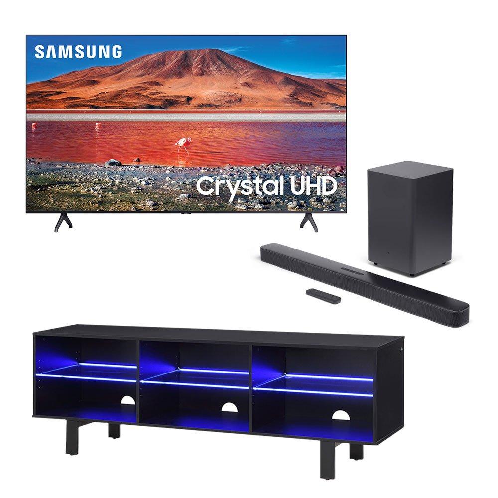 Rent to Own Samsung 65" Samsung UHD 4K Smart TV w/ JBL Soundbar and ...