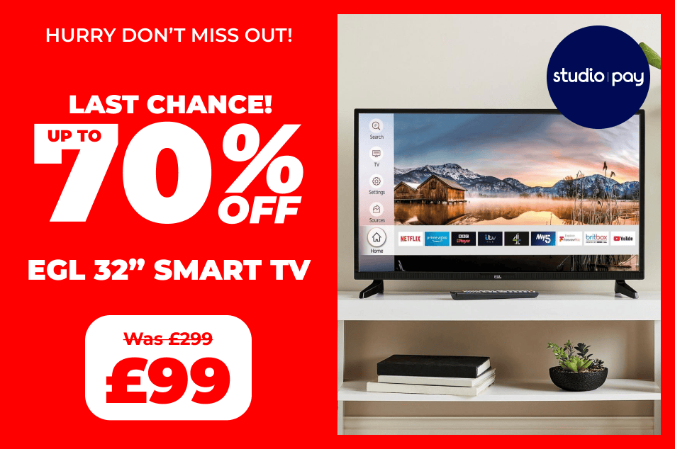 Studio - Amazing value products plus a choice of ways to pay