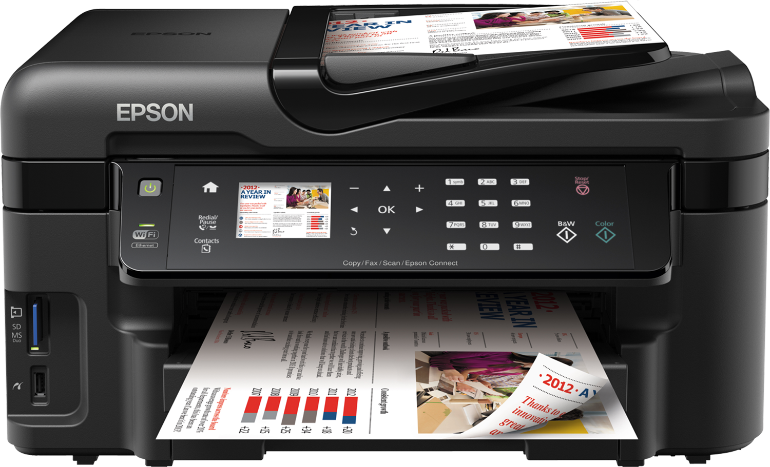 WorkForce WF-3520DWF | MicroBusiness | Inkjet Printers | Printers ...