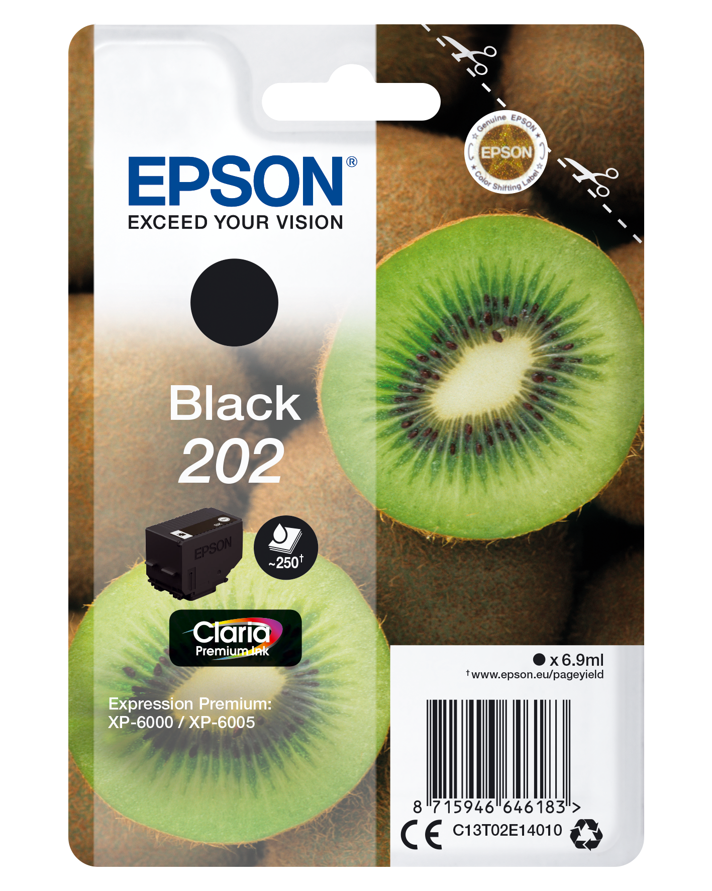 Singlepack Black 202 Claria Premium Ink | Ink Consumables | Ink & Paper ...