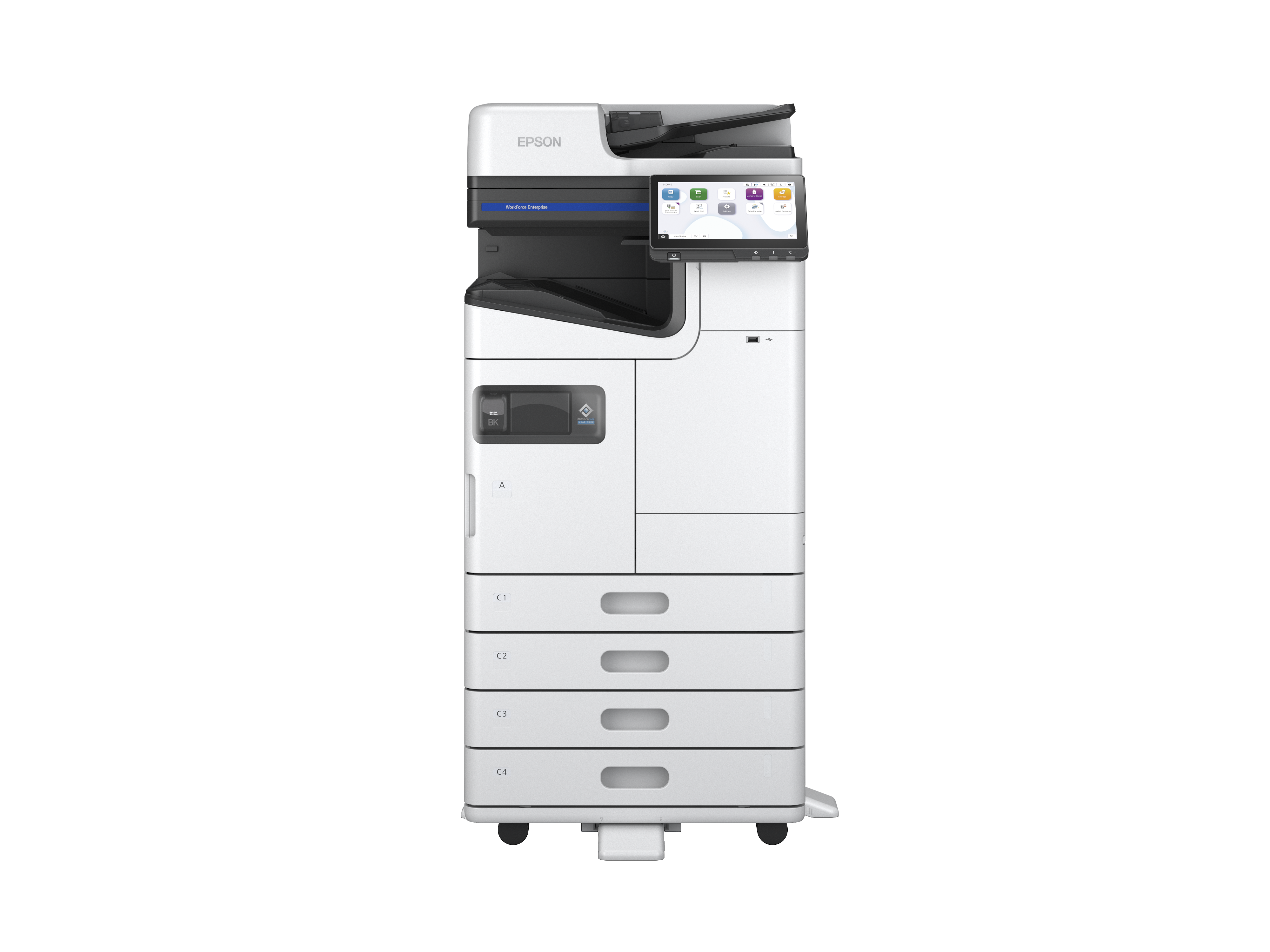 WorkForce Enterprise AM-M5500 A3 mono, compact printer with low power ...