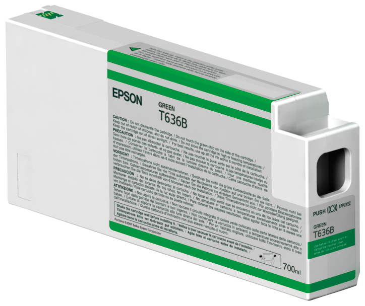 Singlepack Green T636B00 UltraChrome HDR 700 ml | Ink Consumables | Ink ...