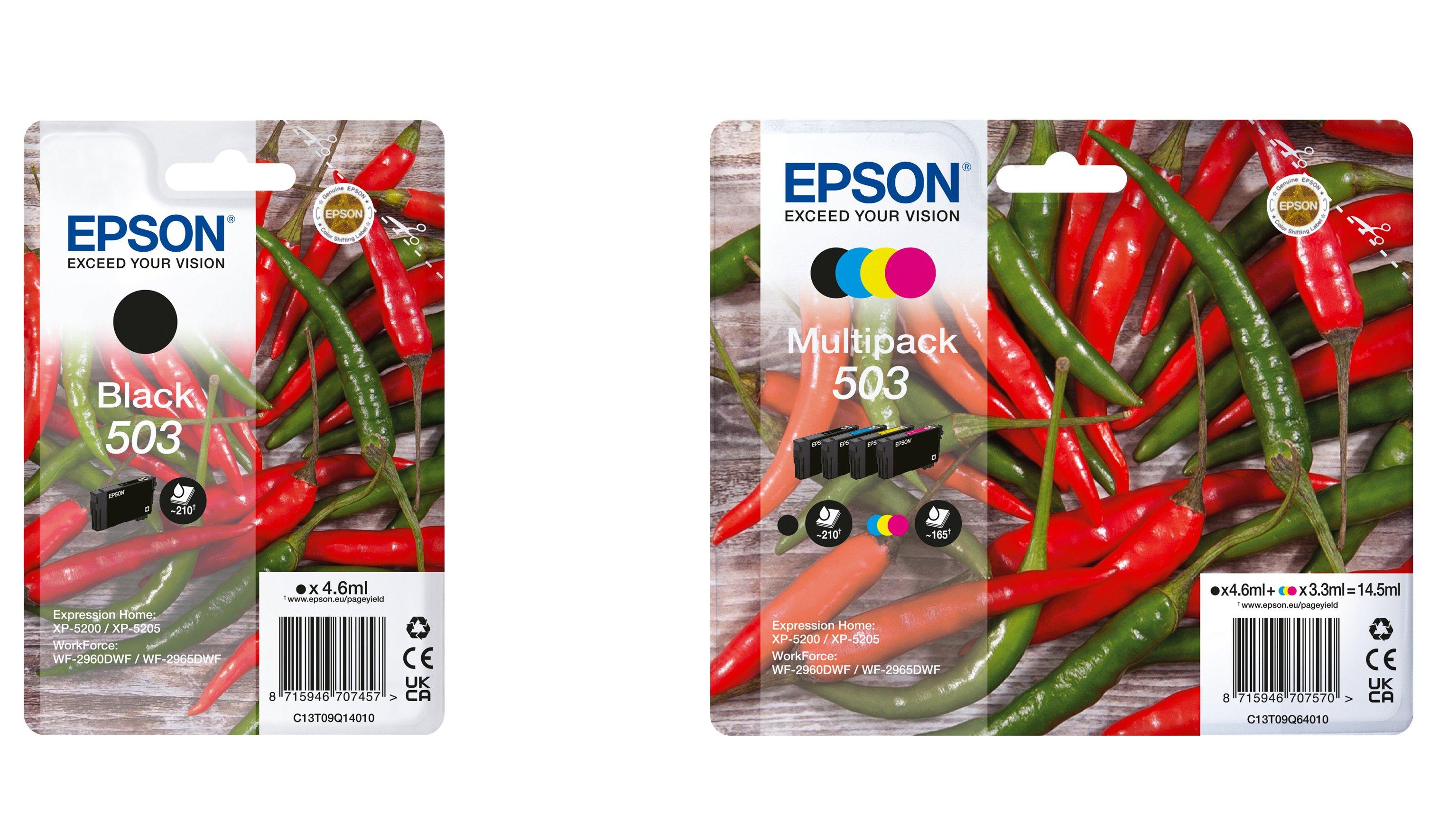 503 / 503XL Chillies Ink Series (Chillies Inks) | Ink Consumables | Ink ...