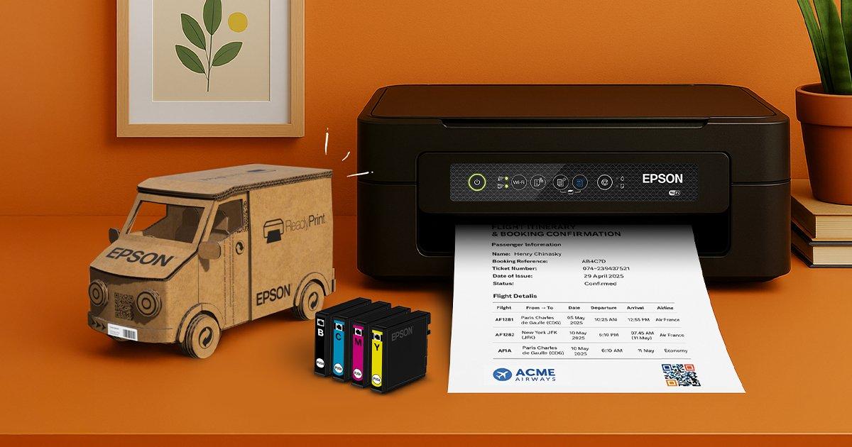 ReadyPrint Ink Subscription for Home | Epson United Kingdom