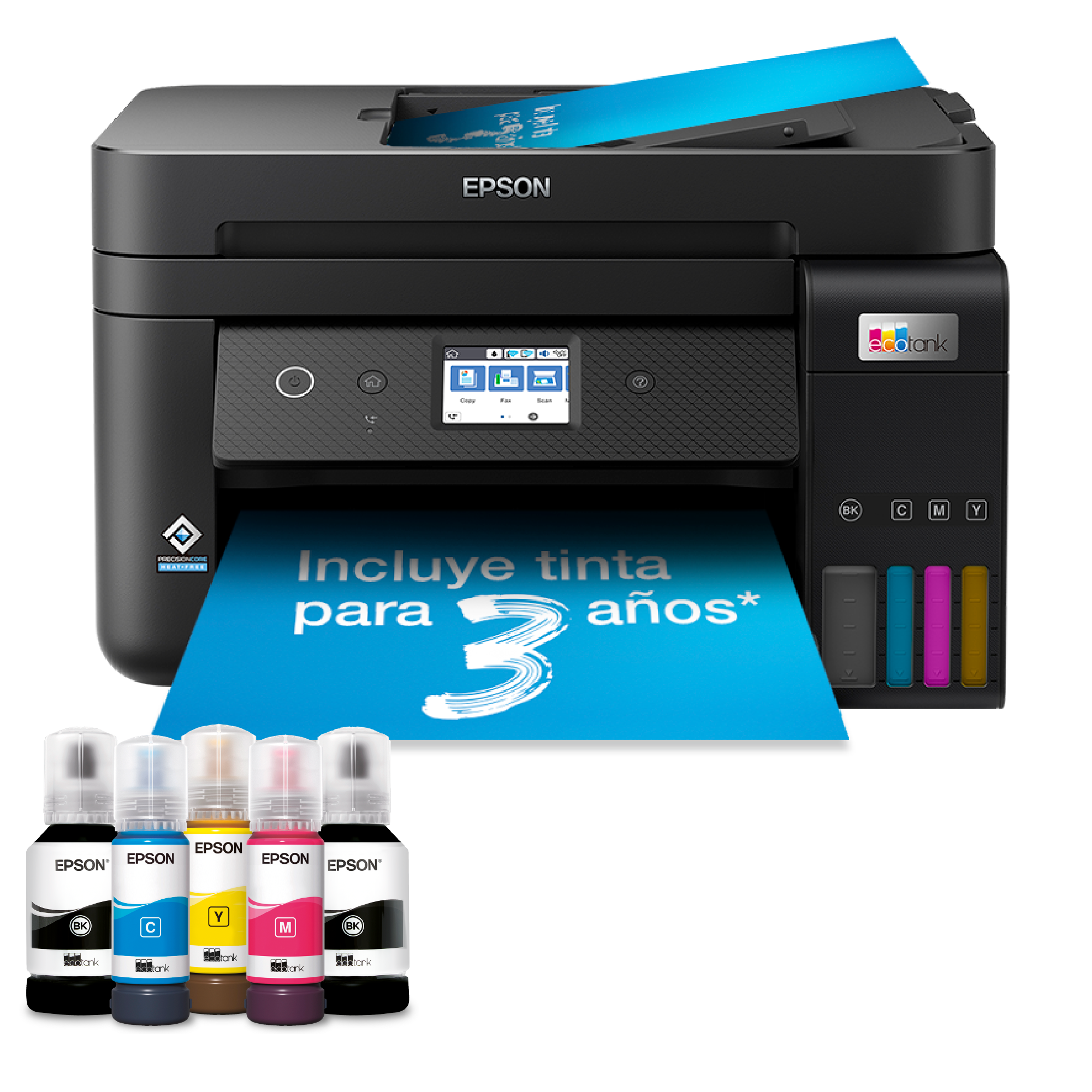 Impresora multifunción EcoTank ET-4850 A4 con depósito de tinta ...