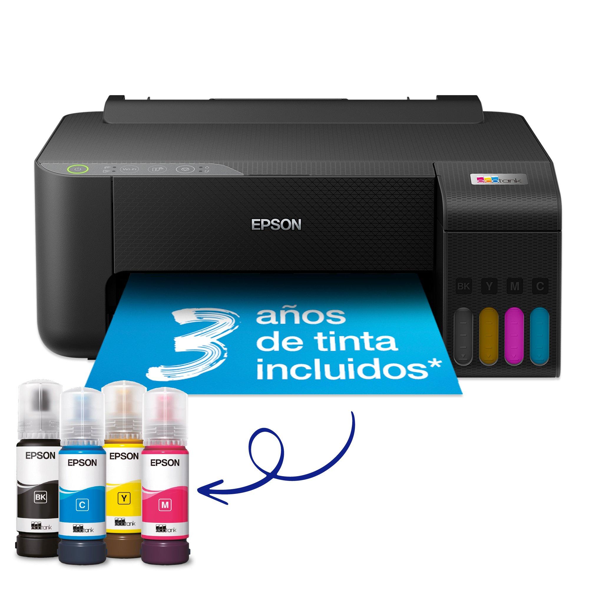Impresora EcoTank ET-1810 A4 con depósito de tinta, conexión Wi-Fi y ...