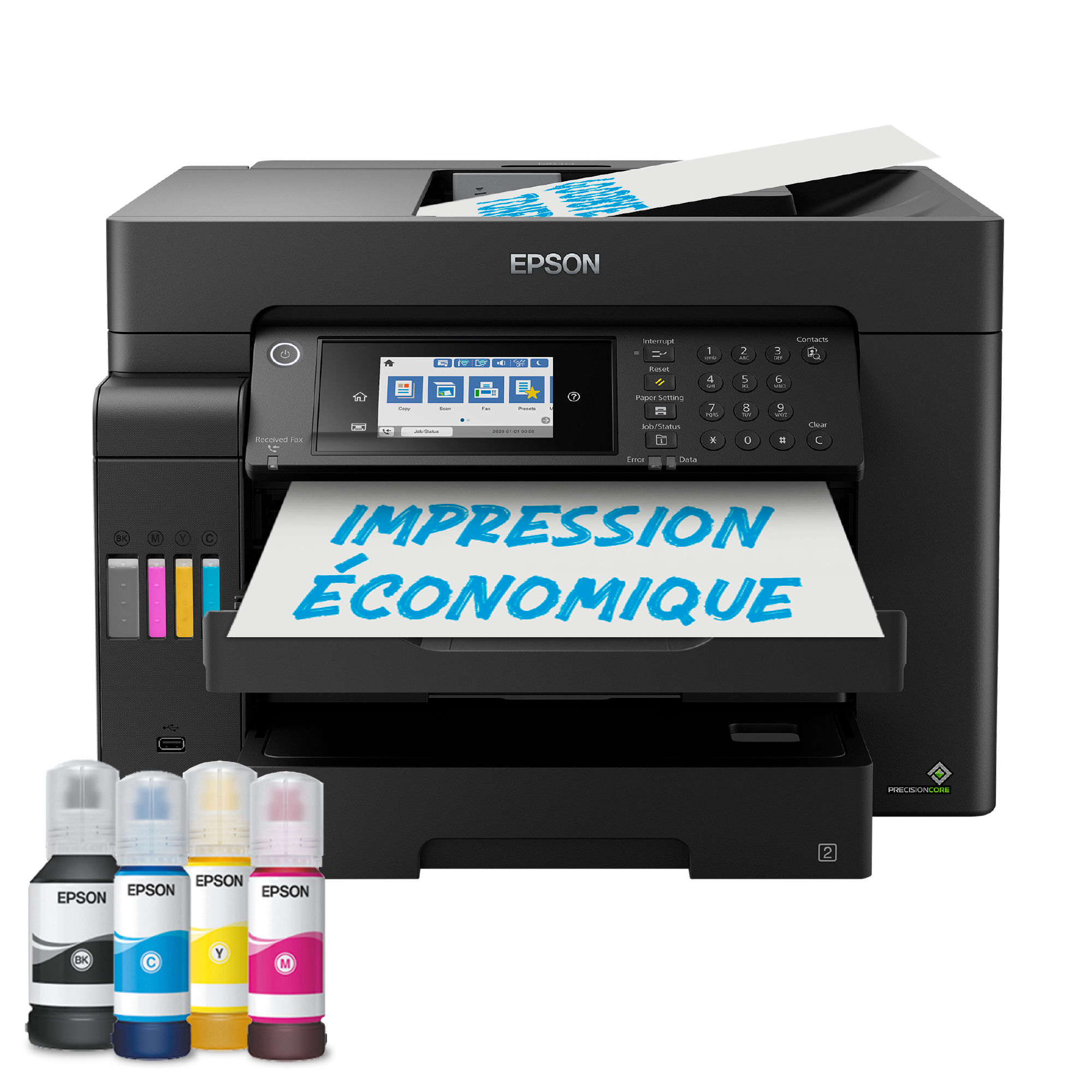 Solution d’impression A3+ EcoTank ET-16655 avec Wi-Fi, réservoirs d’encre et fax | Grand public ...