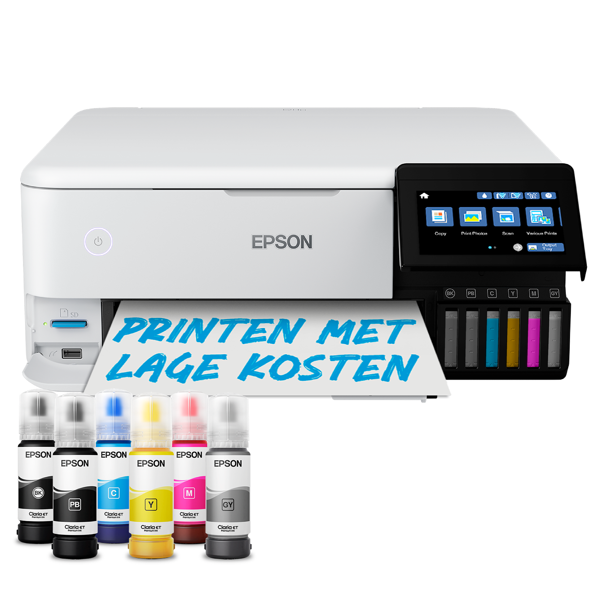 EcoTank ET-8500 A4 Wi-Fi-fotoprinter met inkttank | Consumenten ...