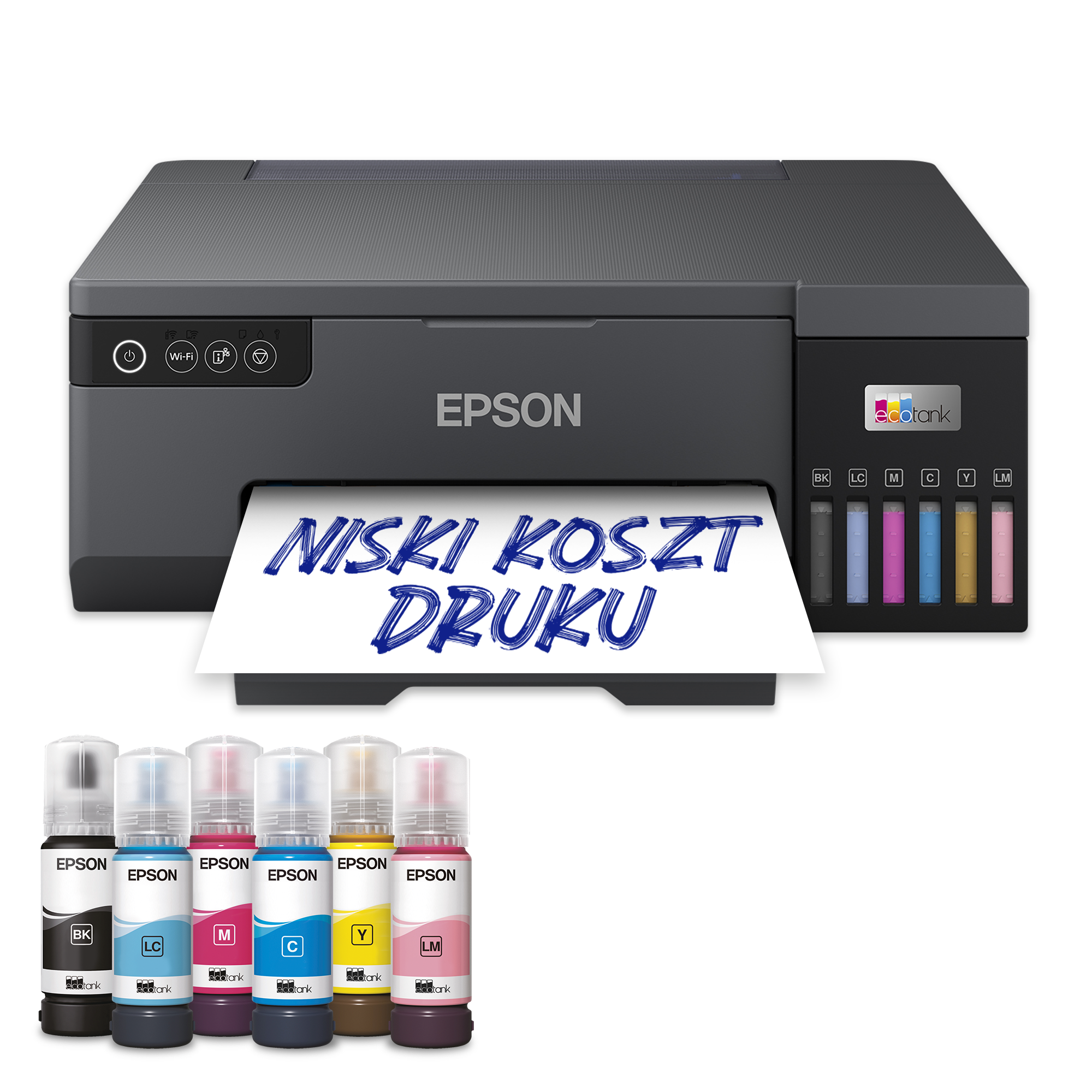 Drukarka fotograficzna A4 EcoTank L8050 z łącznością Wi-Fi i zbiornikiem na atrament | Konsument ...