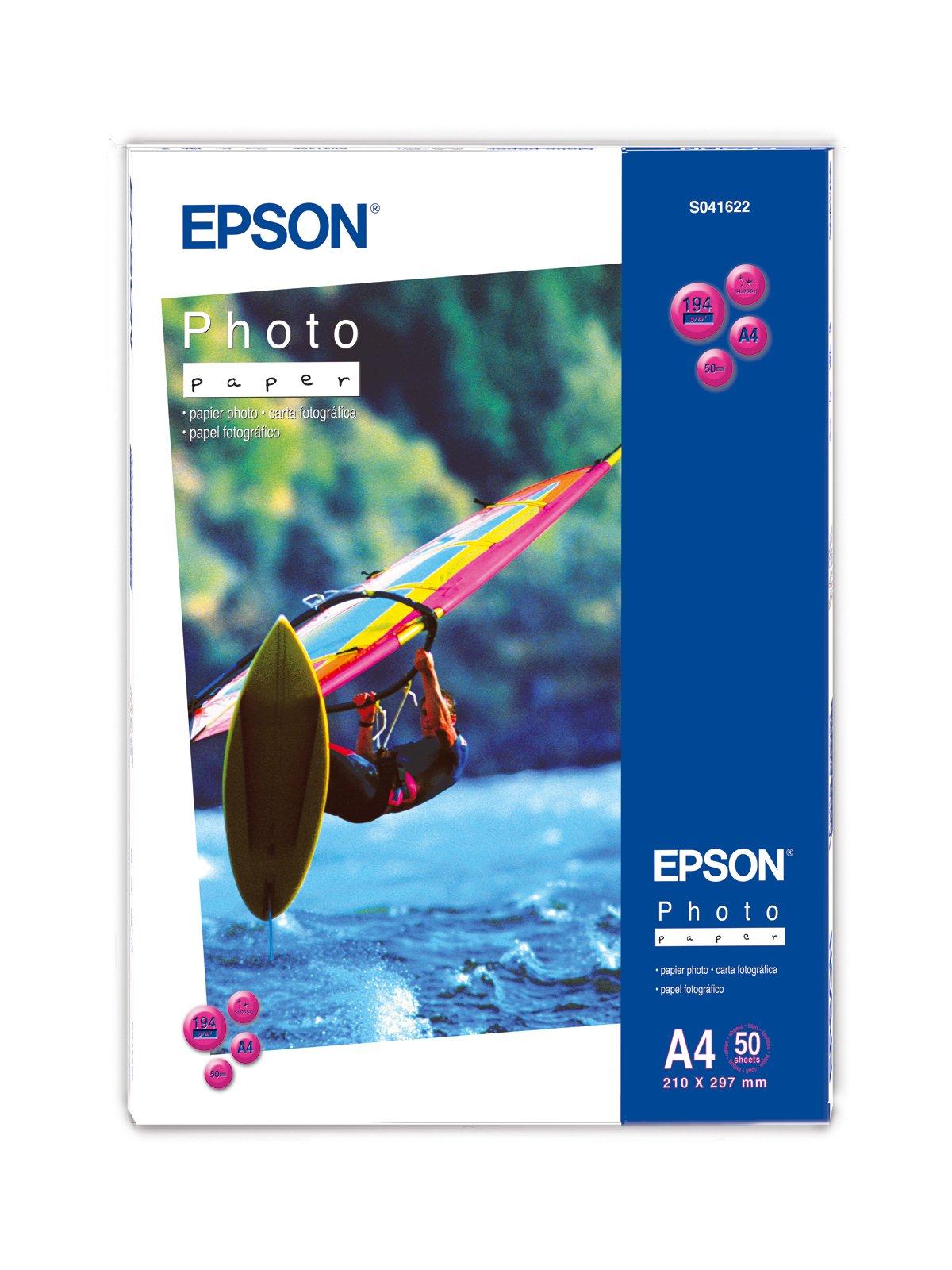 Photo Paper, DIN A4, 194g/m2, 50 Sheets | Paper and Media | Ink & Paper ...