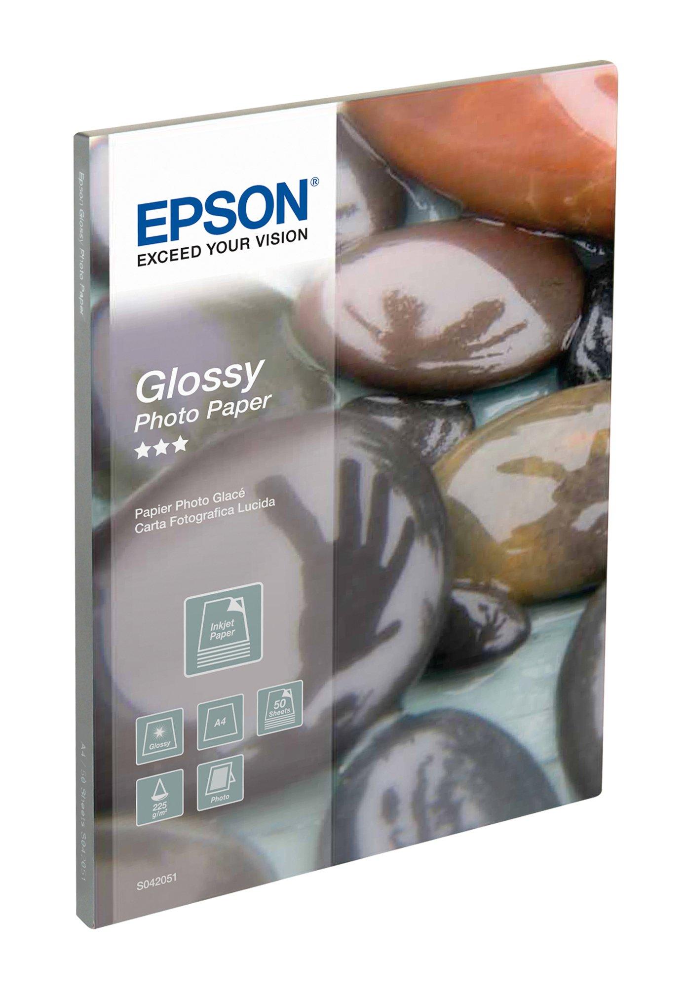 Glossy Photo Paper, DIN A4, 225g/m2, 50 Sheets | Paper and Media | Ink ...