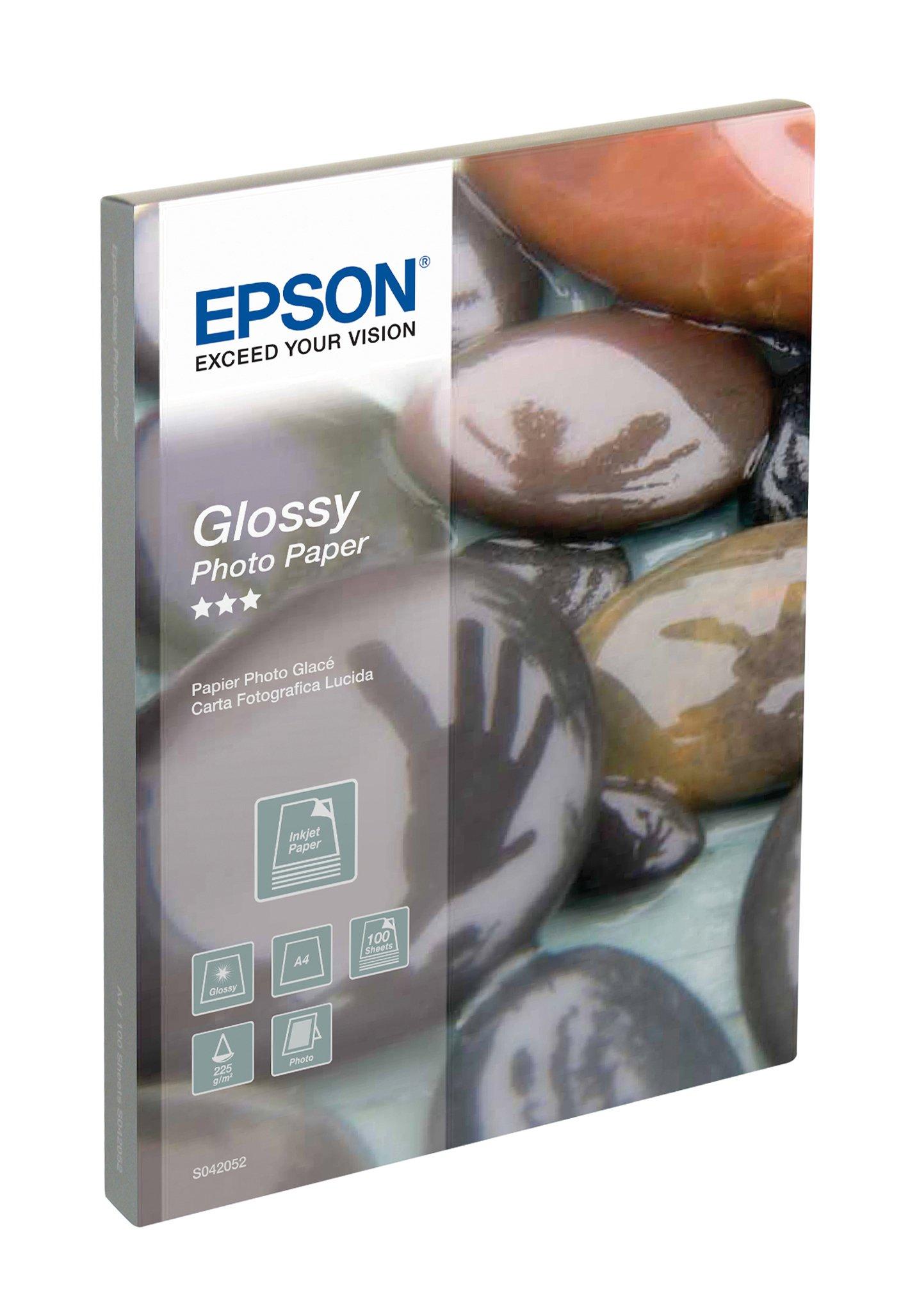 Glossy Photo Paper, DIN A4, 225g/m2, 100 Sheets | Paper and Media | Ink ...