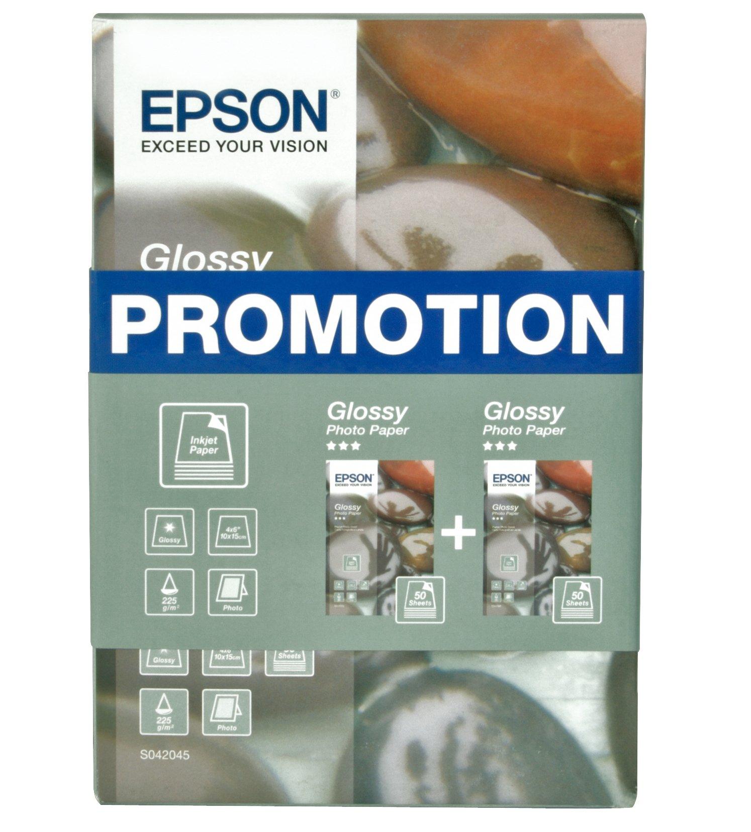 Glossy Photo Paper BOGOF, 100 x 150 mm, 225g/m2, 100 Sheets | Paper and ...