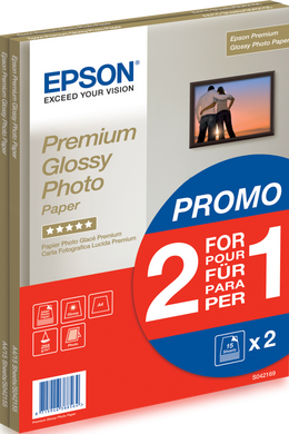 Premium Glossy Photo Paper A4 2x 15 Bl tter Medien Papier