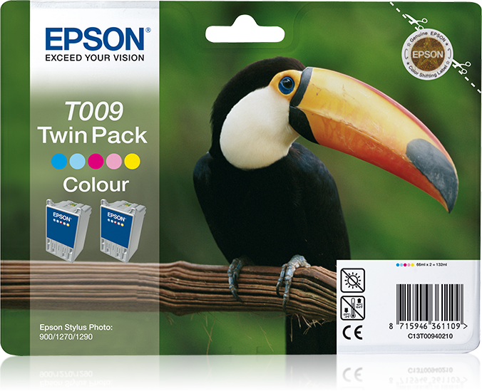 Twinpack T009 | Ink Consumables | Ink & Paper | Products | Epson Europe