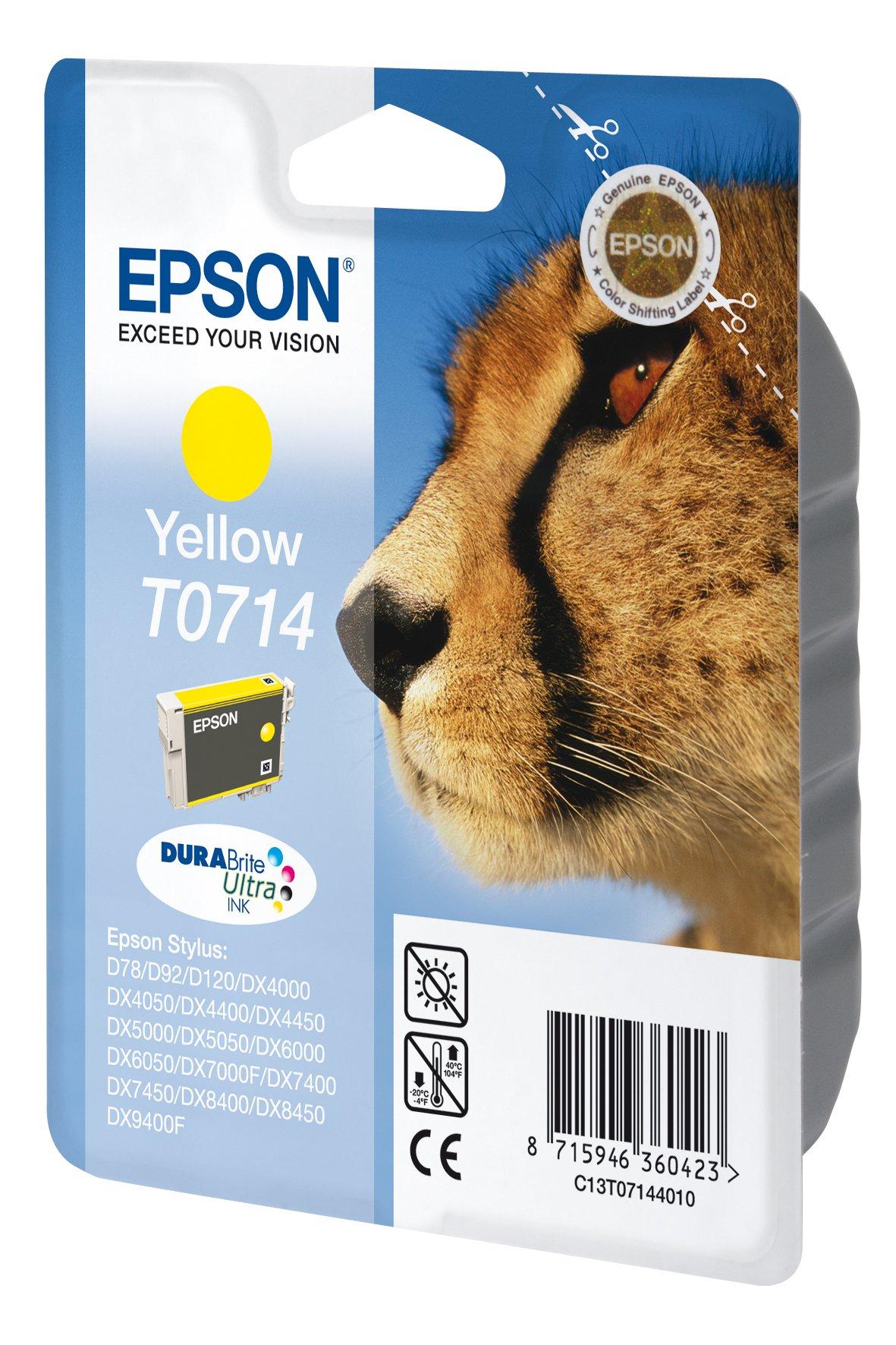 Singlepack Yellow T0714 DURABrite Ultra Ink | Potrošno mastilo ...
