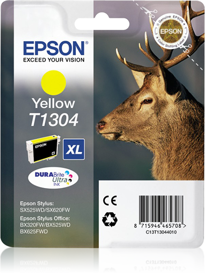 Singlepack Yellow T1304 DURABrite Ultra Ink | Potrošno mastilo | Mastilo i papir | Proizvodi ...