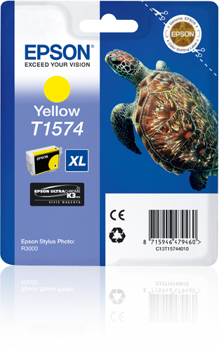 T1574 Yellow | Ink Consumables | Ink & Paper | Products | Epson Europe