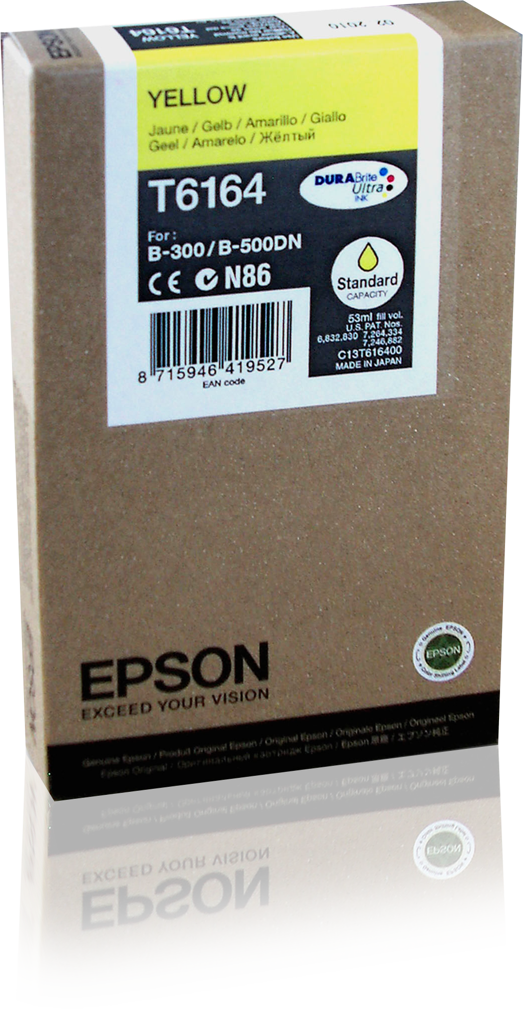 B300/ B310/ B500DN/ B510DN Ink Cartridge SC Yellow 3.5k | Ink ...