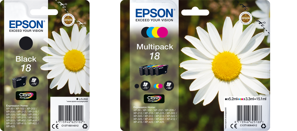 18 / 18XL Daisy Ink Series (Daisy Inks) | Ink Consumables | Ink & Paper ...