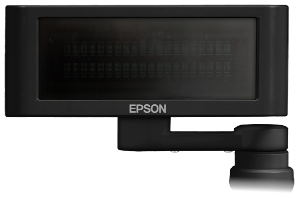 Epson DM-D110 (113): Customer Display for TM-T88V-DT,USB,Black ...