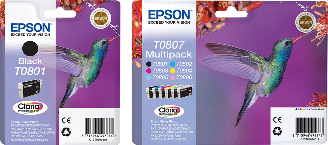 T080 Claria Photographic Ink series (Colibrí Inks) | Tintas | Tinta y ...