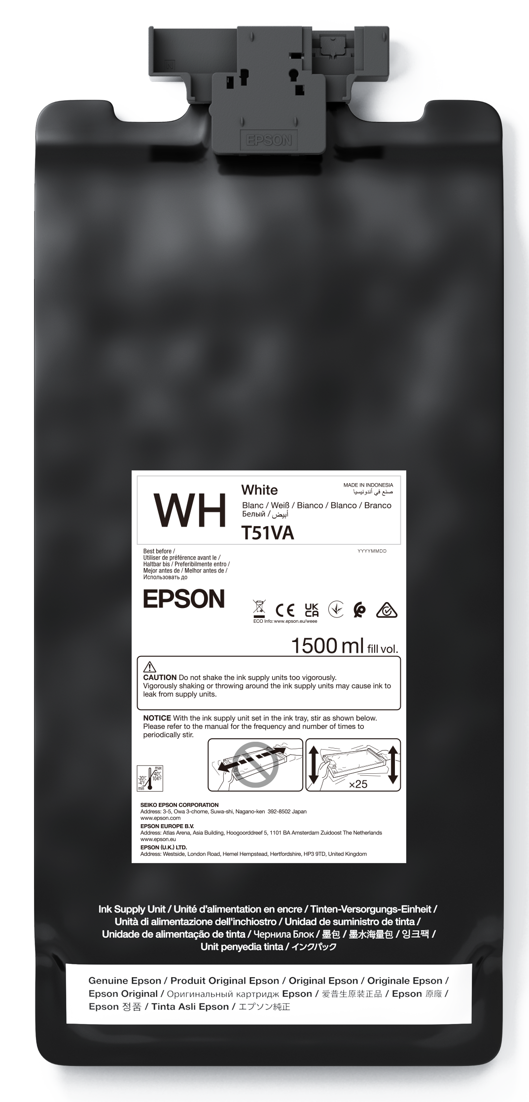 UltraChrome GS3 White T51VA00 (1.5LT) | Inkten | Inkt & papier ...