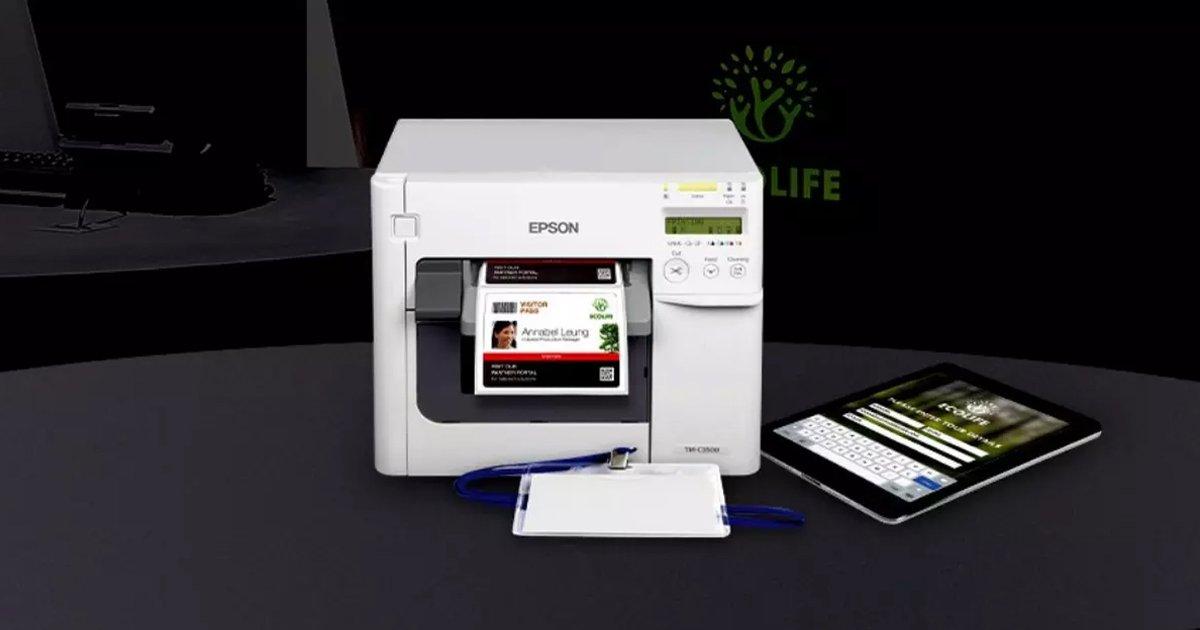 Badge & Visitor Passes Label Printing | Epson United Kingdom